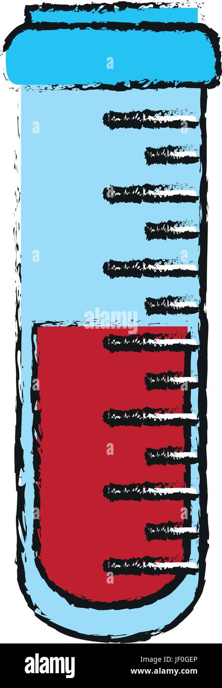 blood sample in test tube icon image Stock Vector Image & Art - Alamy