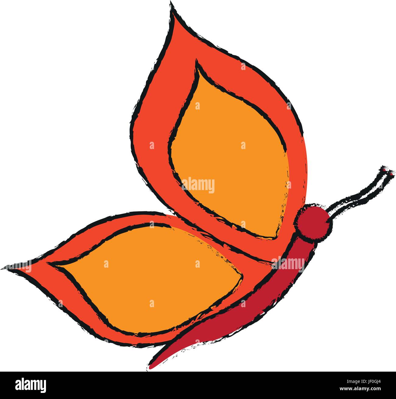 butterfly cartoon icon image Stock Vector Image & Art - Alamy