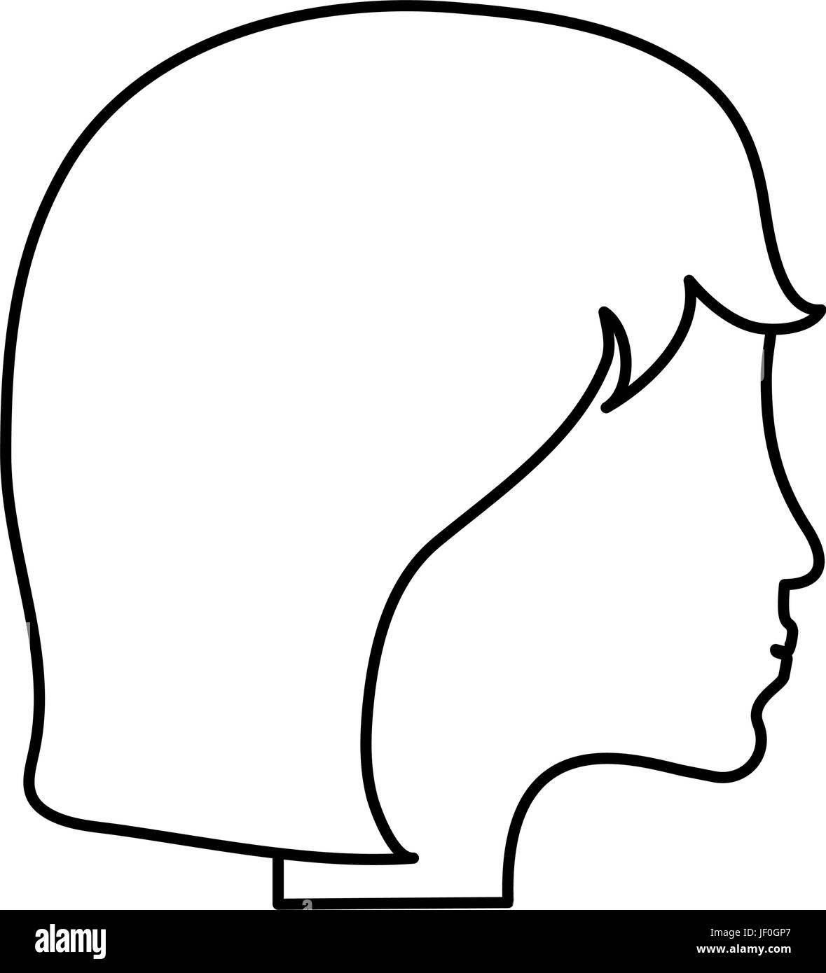 Faceless Female Profile Picture