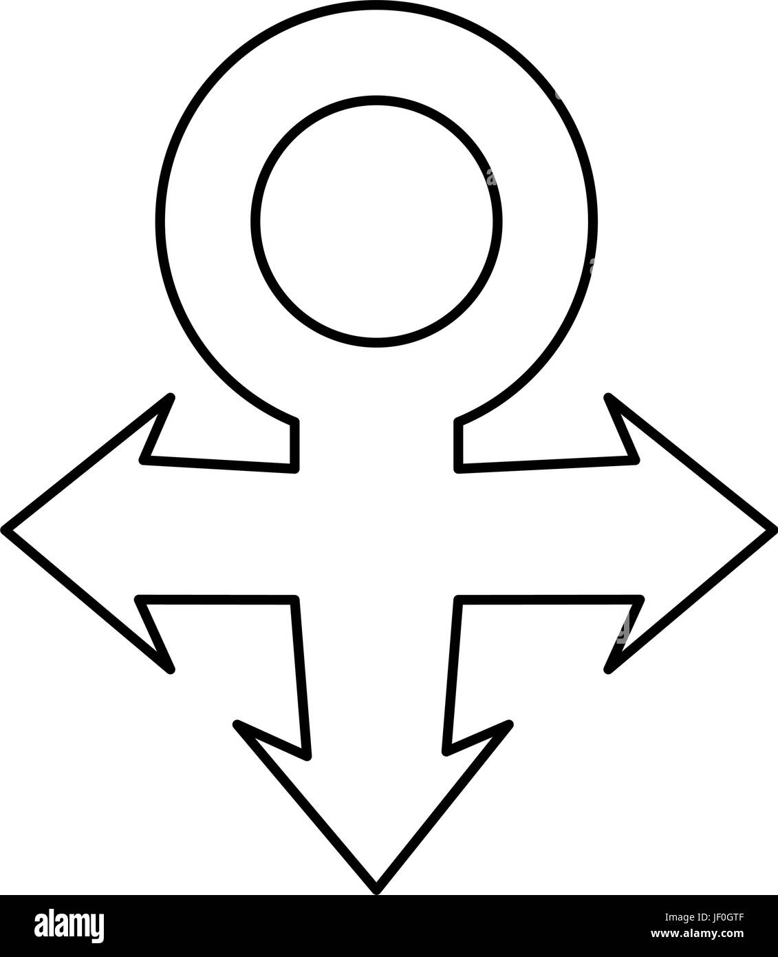 venus gender symbol icon image Stock Vector Image & Art - Alamy