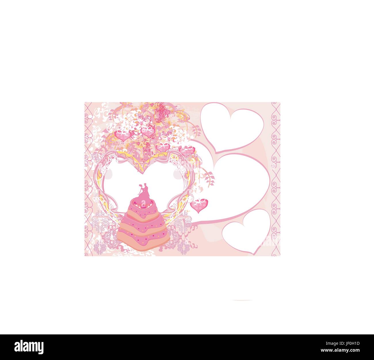 Wedding day dance Stock Vector Images - Alamy