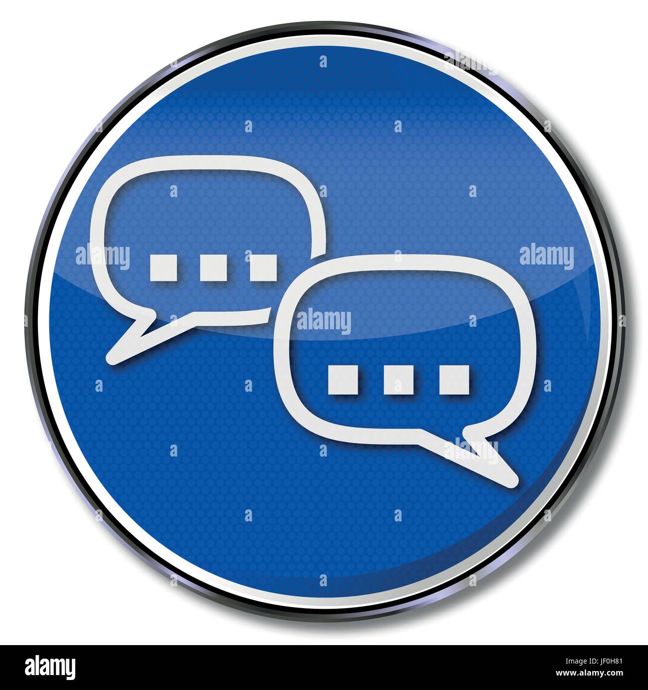 Babble speech Stock Vector Images - Alamy