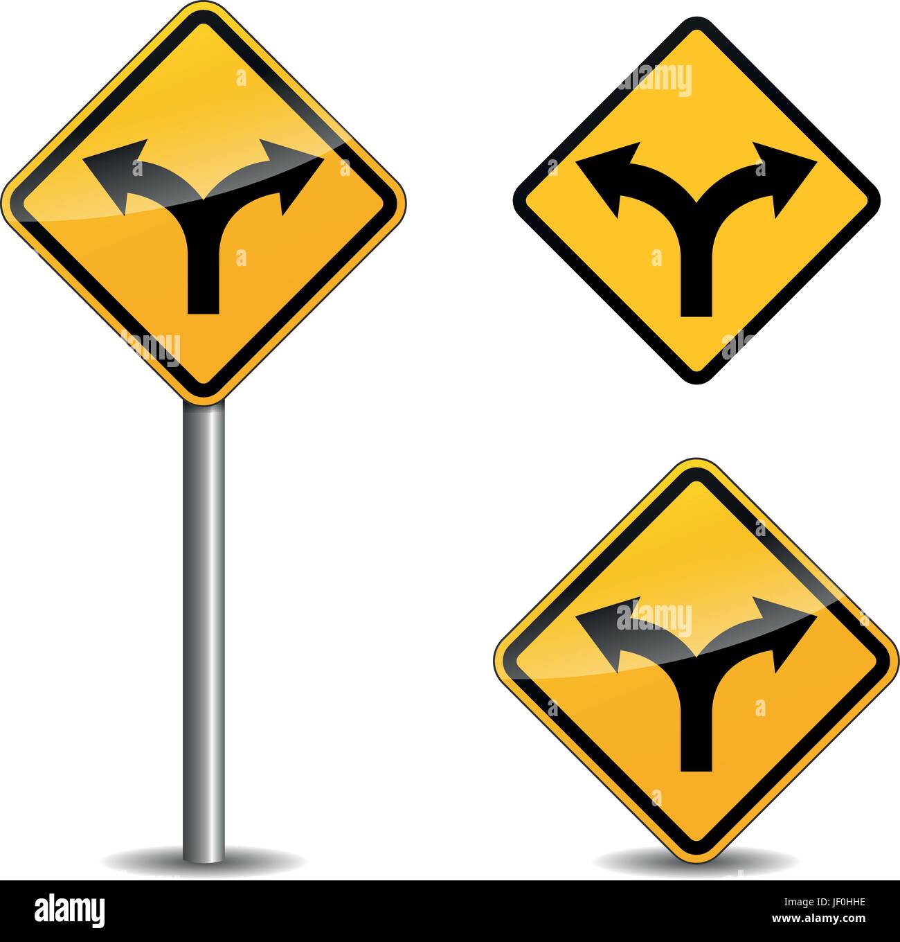 Double traffic signal Stock Vector Images - Alamy