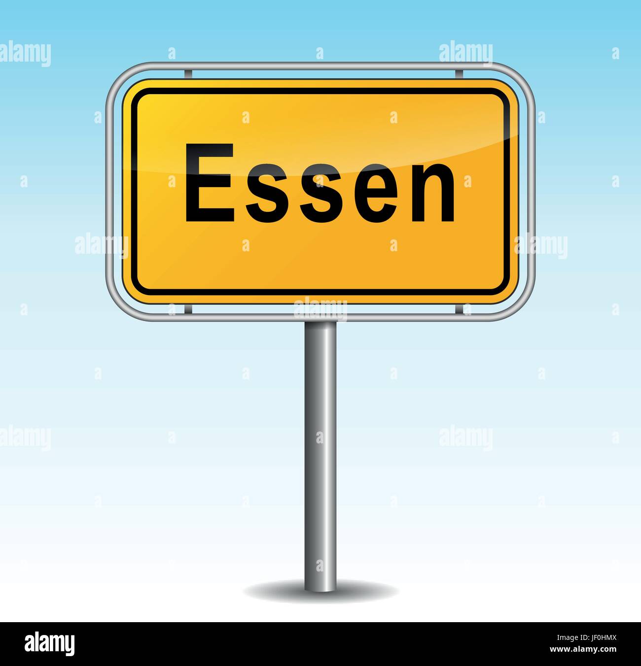 Essen town sign Stock Vector Images - Alamy