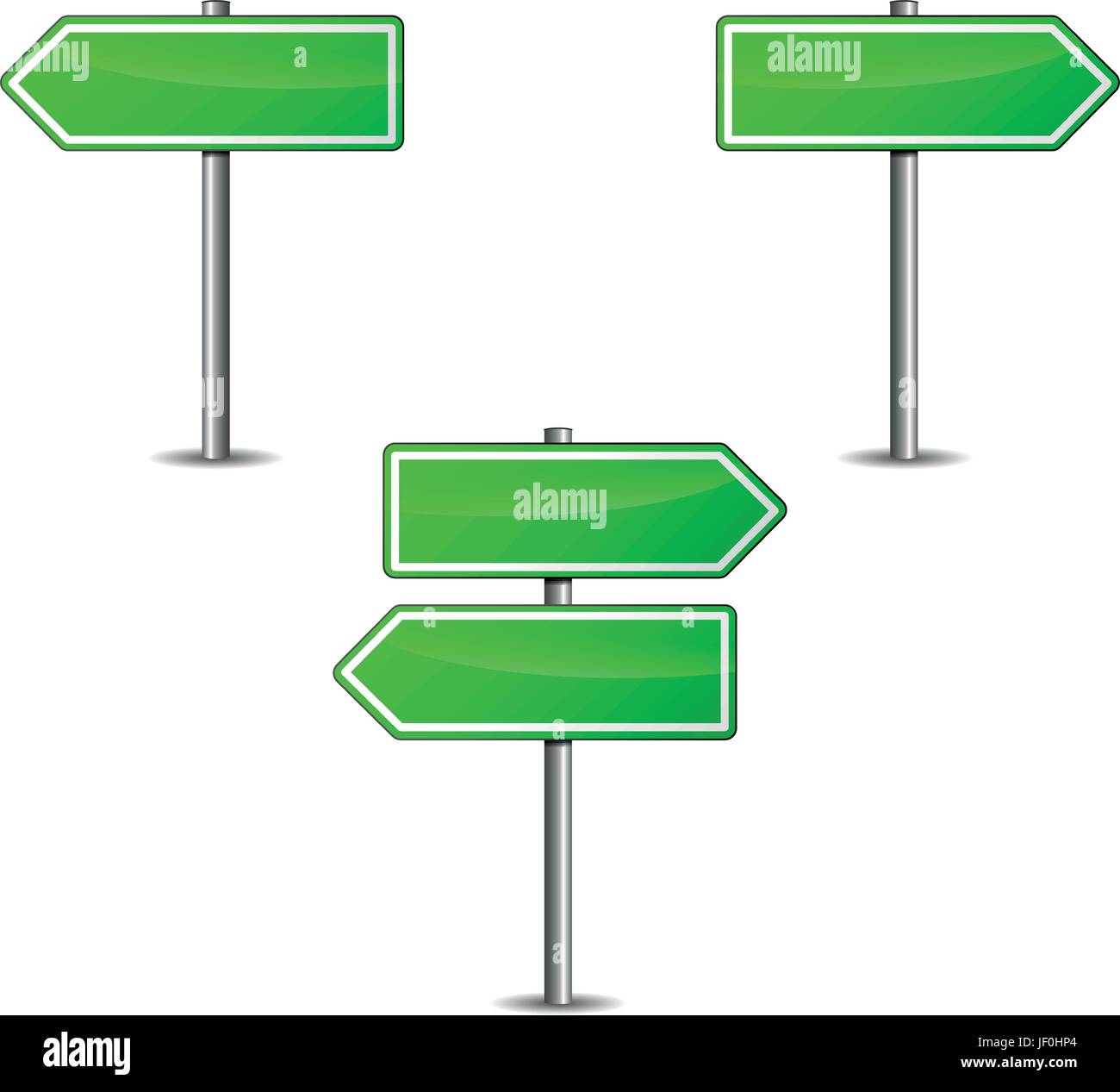 Blank motorway signs hi-res stock photography and images - Alamy