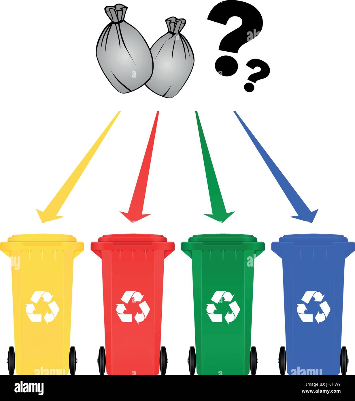 Cup recycling Stock Vector Images - Alamy