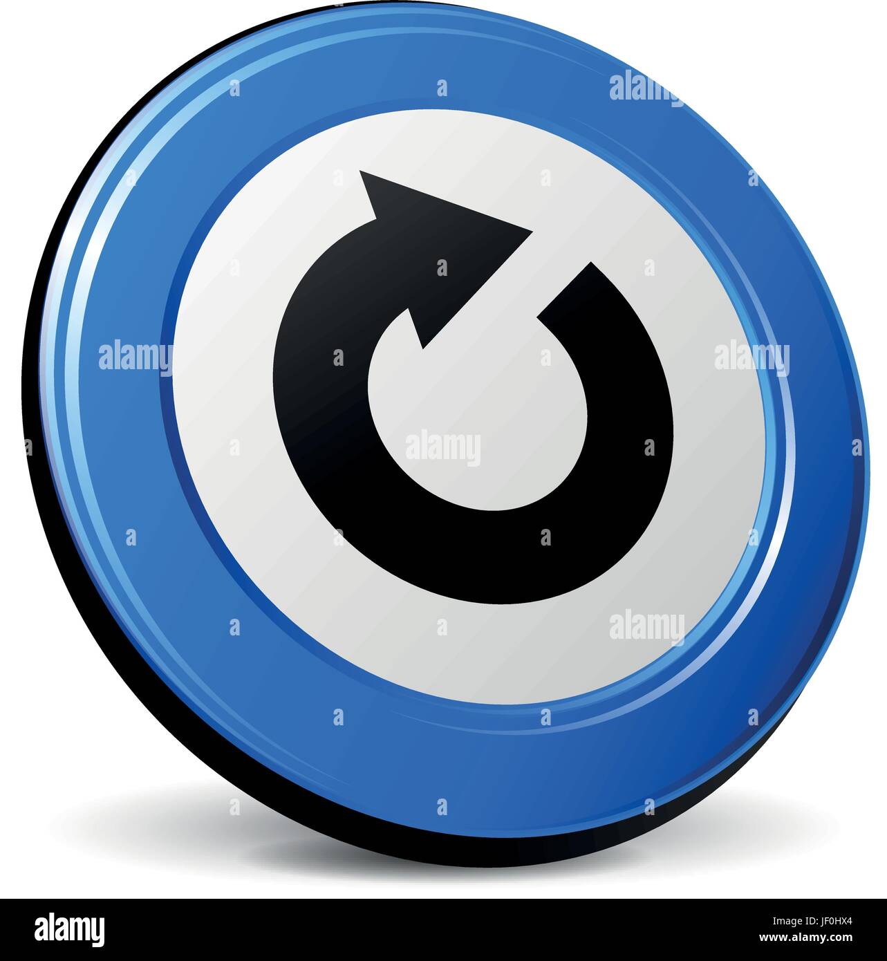 refresh, sign, icon, vector, update, pictogram, symbol, pictograph ...