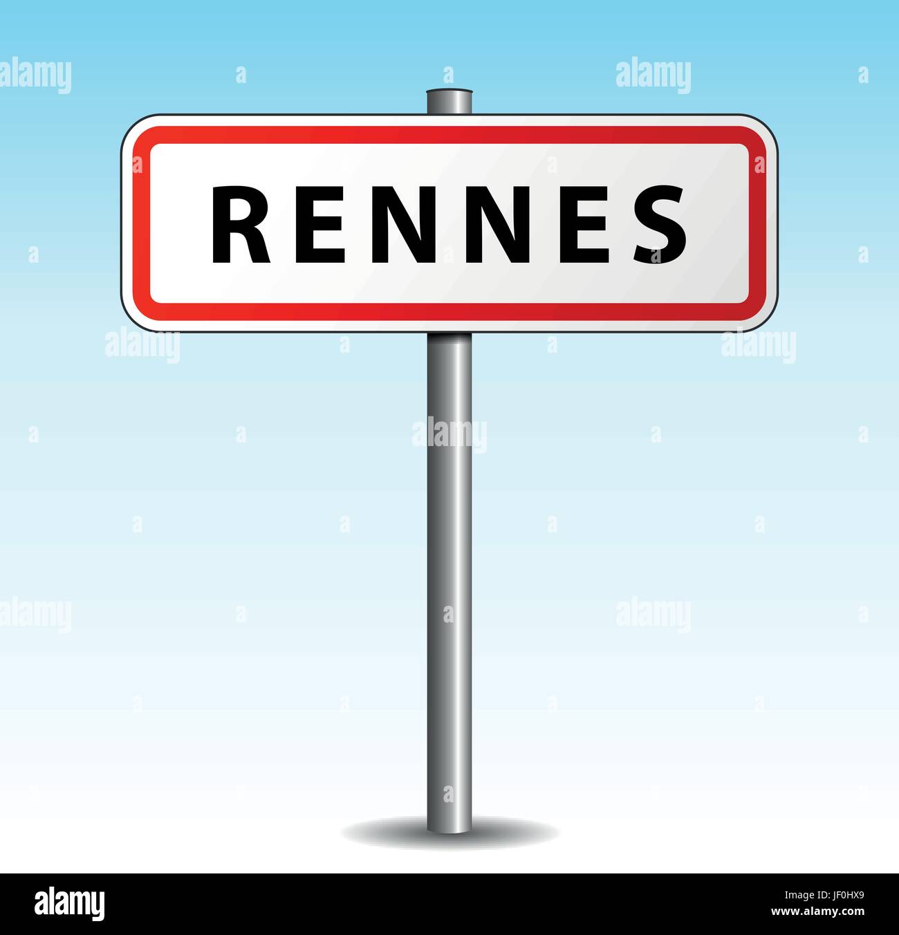France road sign Stock Vector Images - Alamy