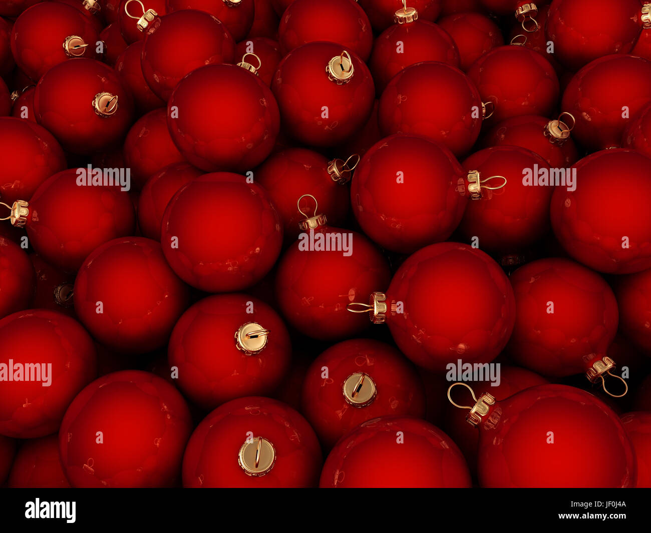 Red Christmas ball Stock Photo - Alamy