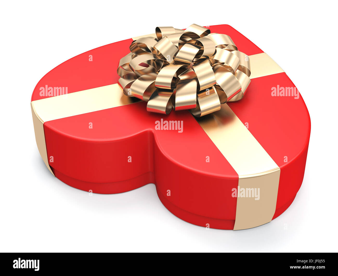 Red heart box Stock Photo - Alamy
