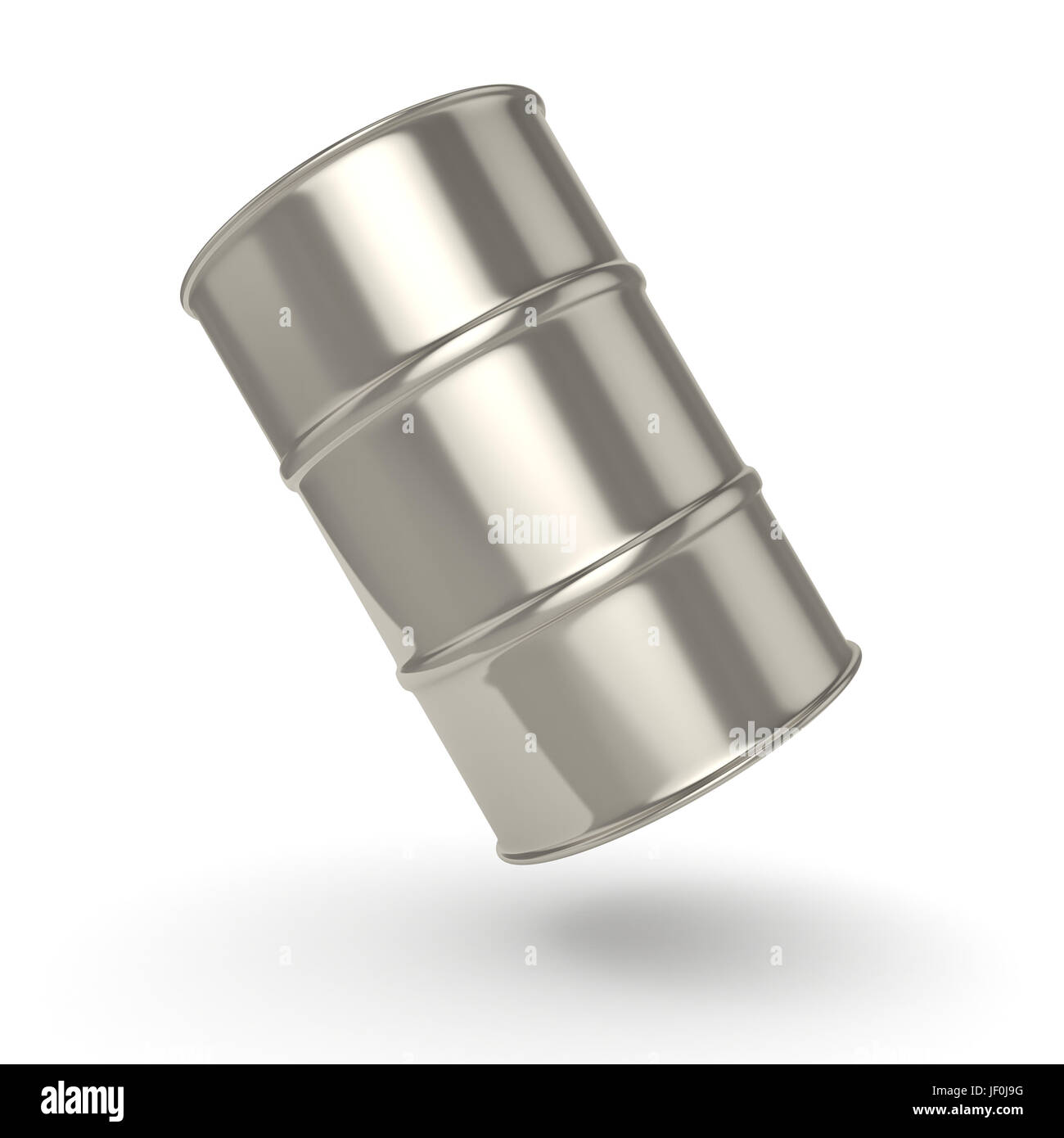 Shiny chrome barrel Stock Photo - Alamy