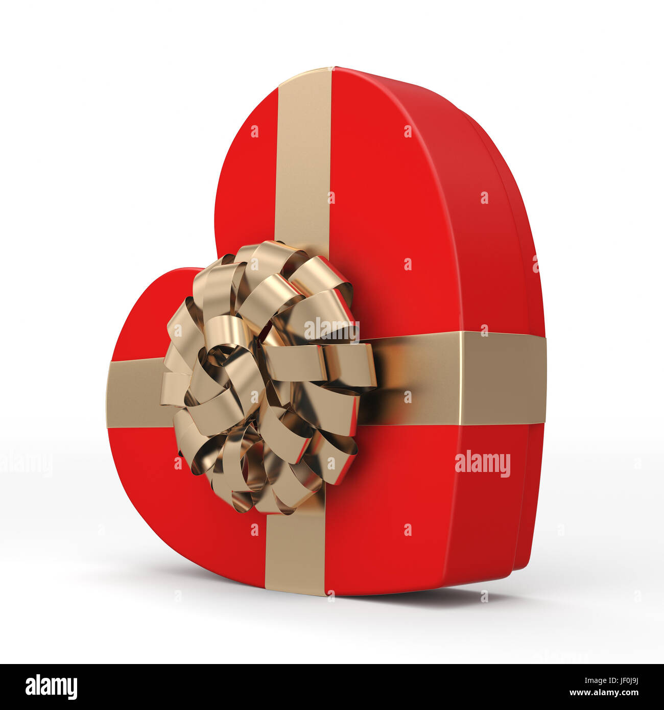 Red heart box Stock Photo - Alamy