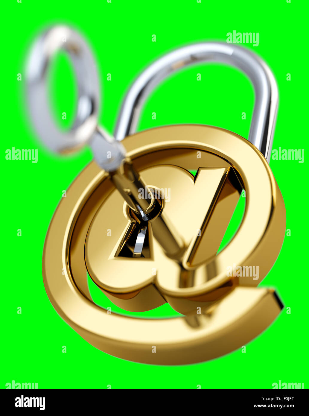 3d padlock key safety metal lock security hi-res stock photography and ...