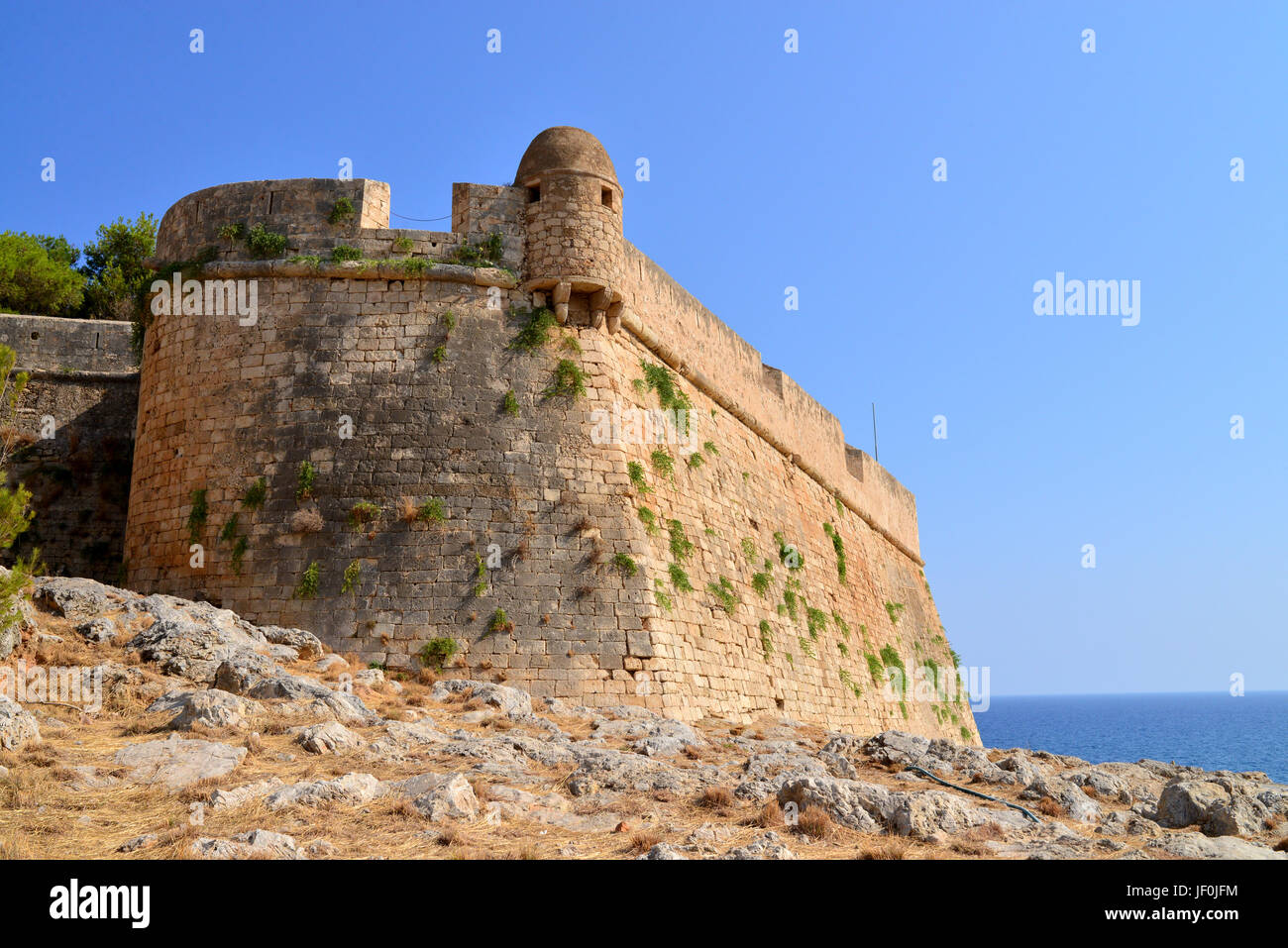Rethymno Fortezza fortress Stock Photo - Alamy