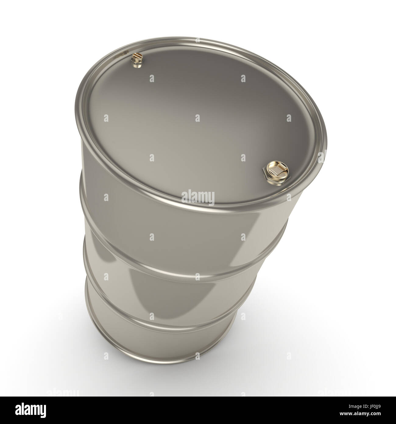 Shiny chrome barrel Stock Photo - Alamy