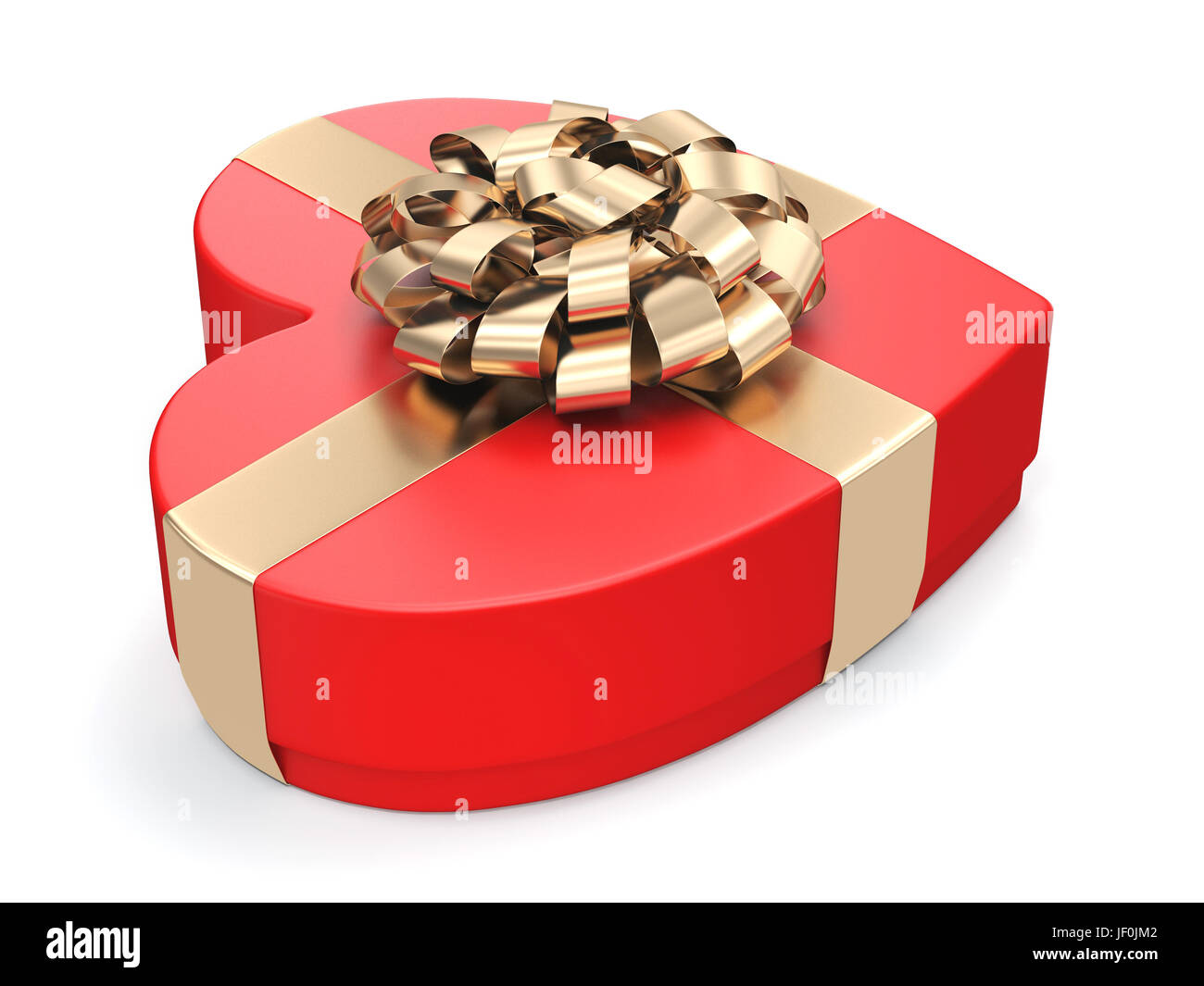Red heart box Stock Photo - Alamy