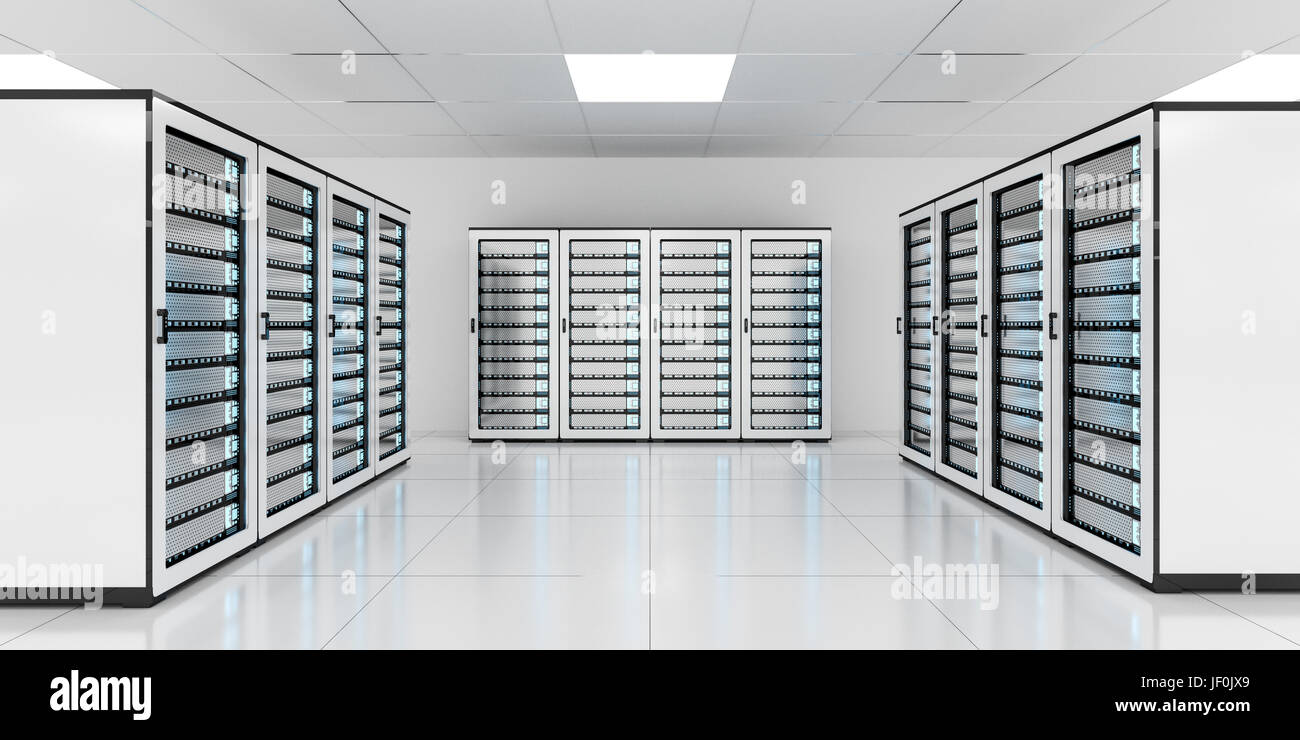 Inside data center lights hi-res stock photography and images - Alamy