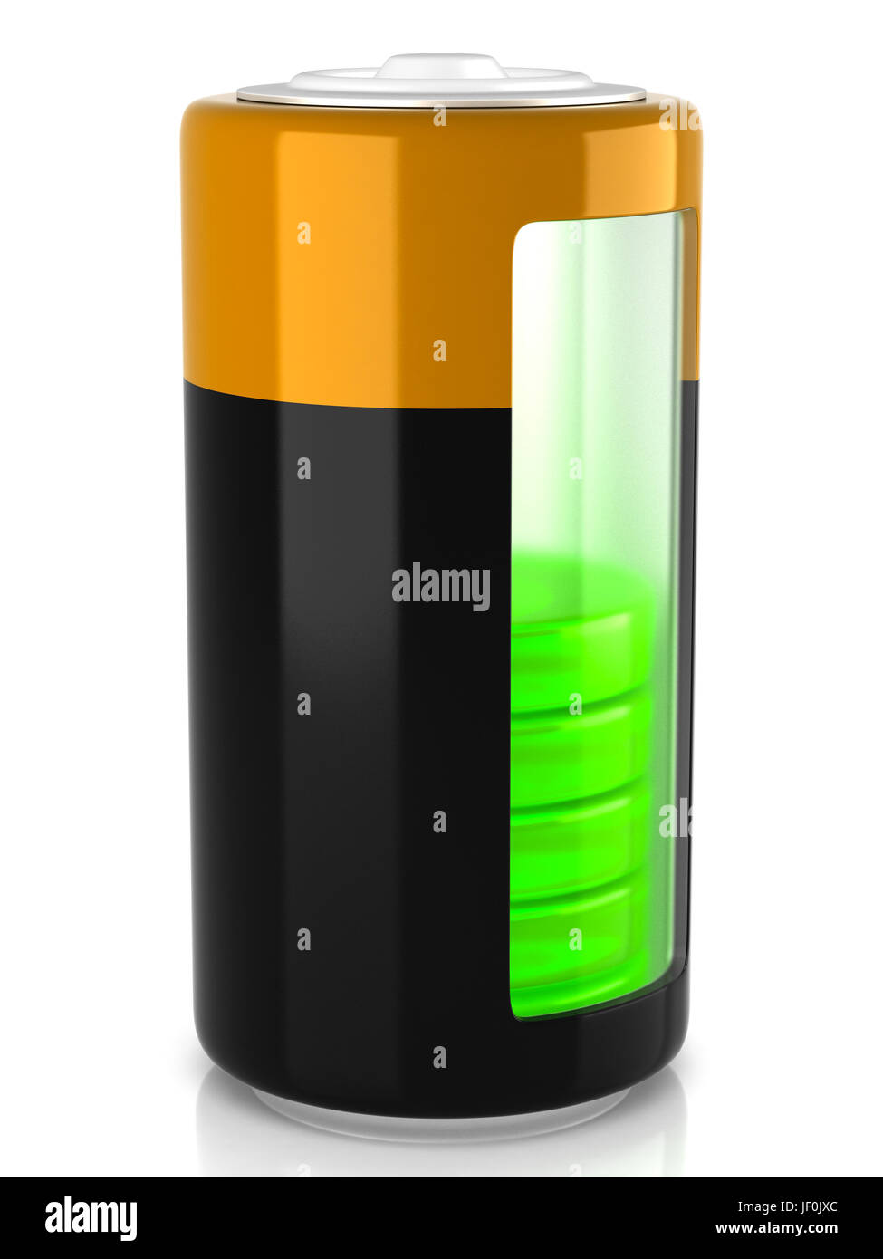 A battery model Stock Photo - Alamy