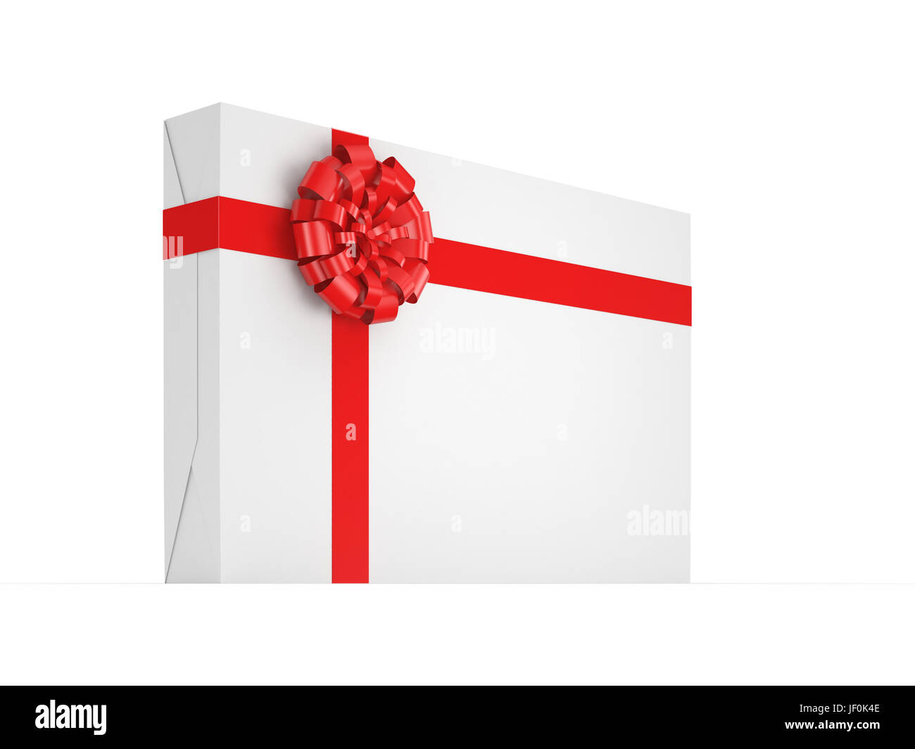 White gift box Stock Photo - Alamy