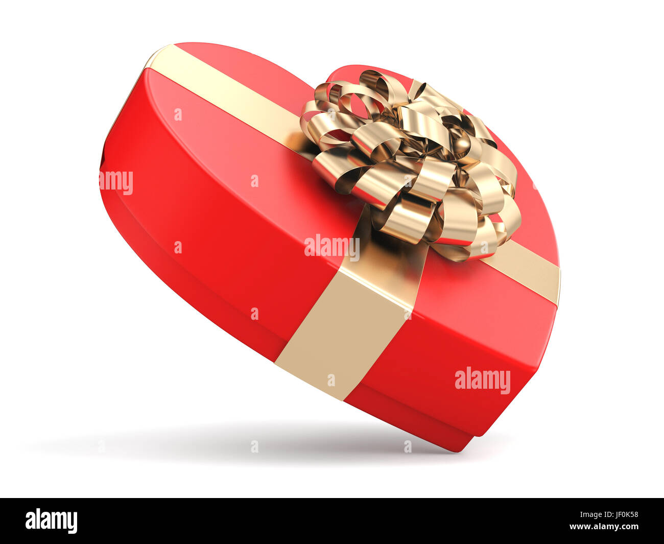 Red heart box Stock Photo - Alamy