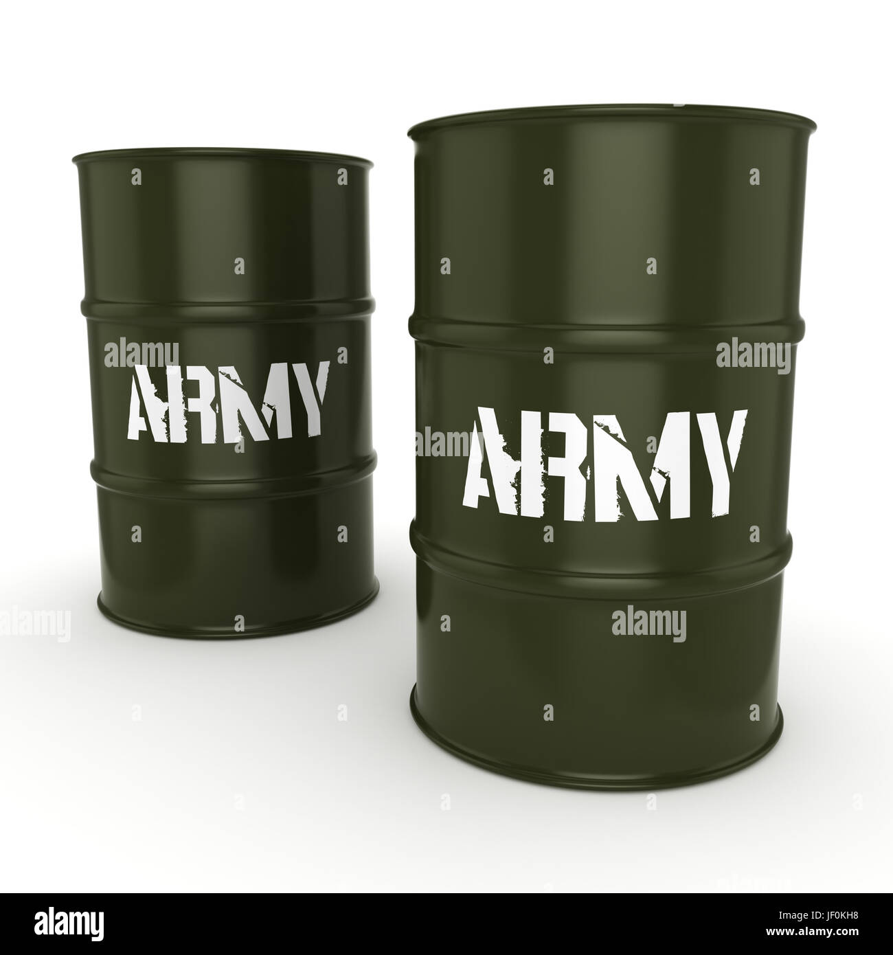 Military gasoline barrels hi-res stock photography and images - Alamy