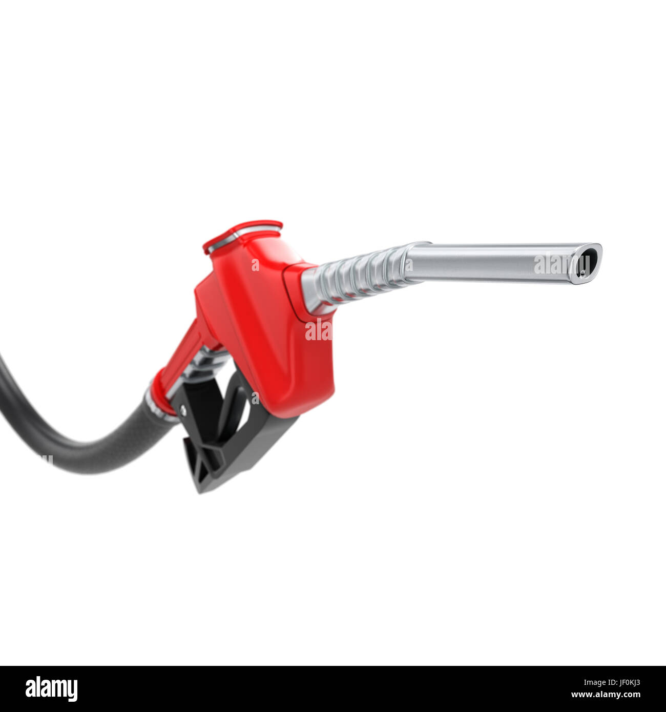 3D rendering refueling nozzle Stock Photo - Alamy