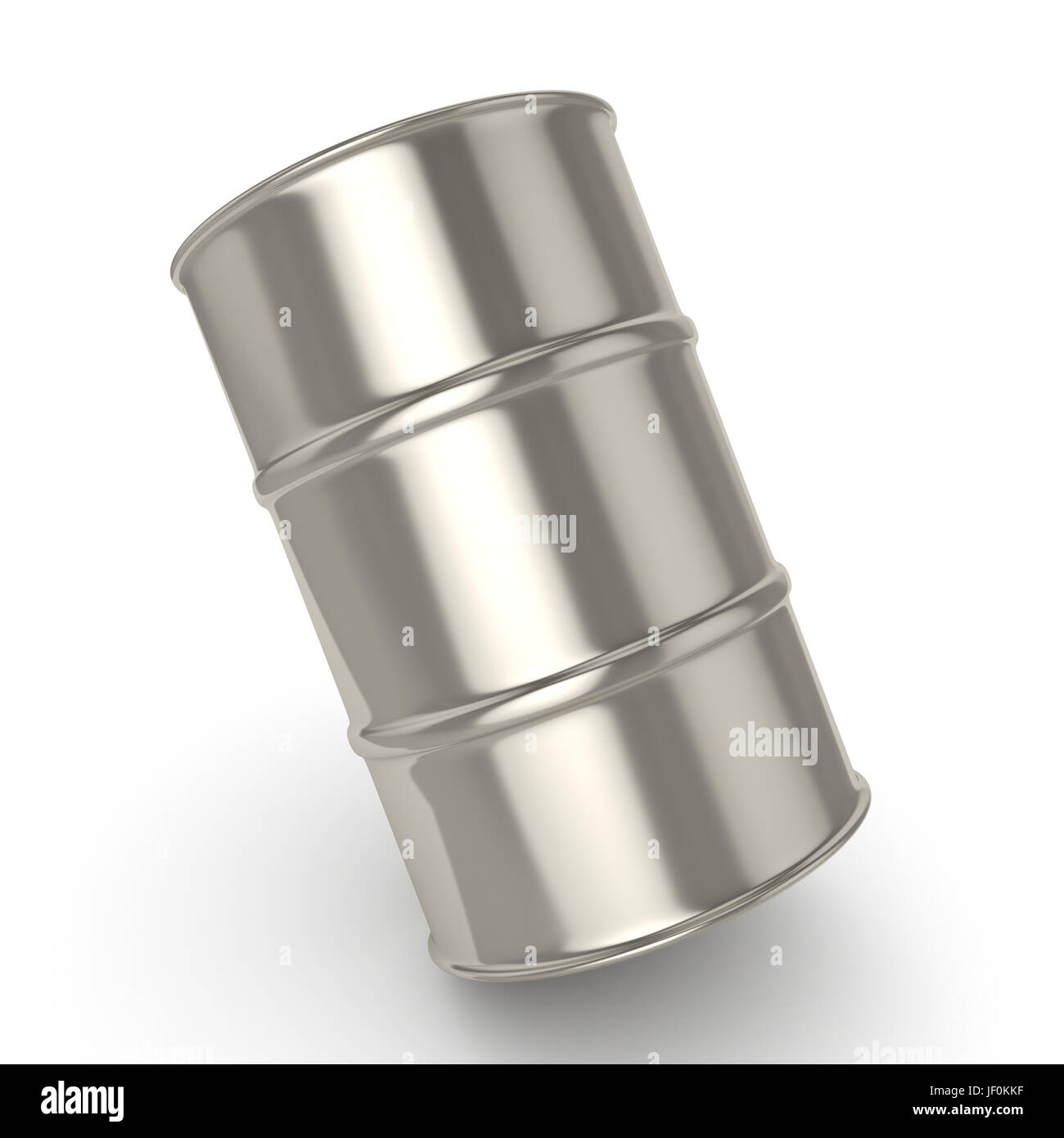 Shiny chrome barrel Stock Photo - Alamy
