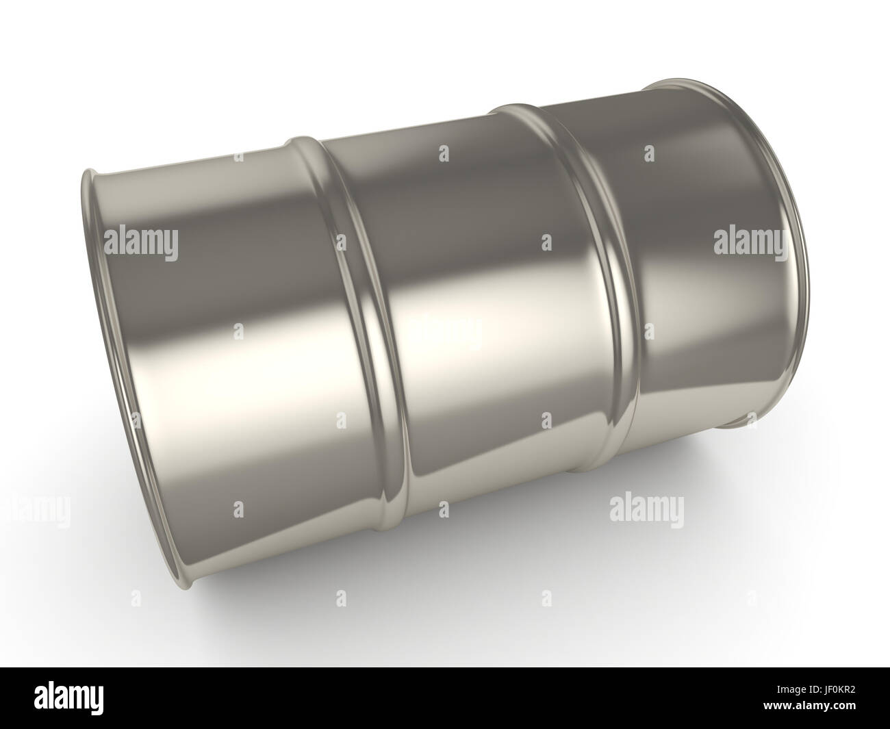 Shiny chrome barrel Stock Photo - Alamy