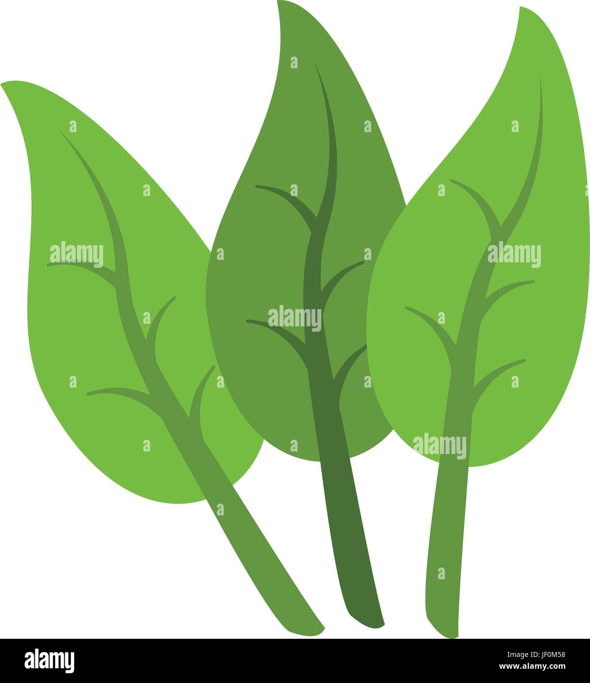 three leaves icon image Stock Vector Image & Art - Alamy