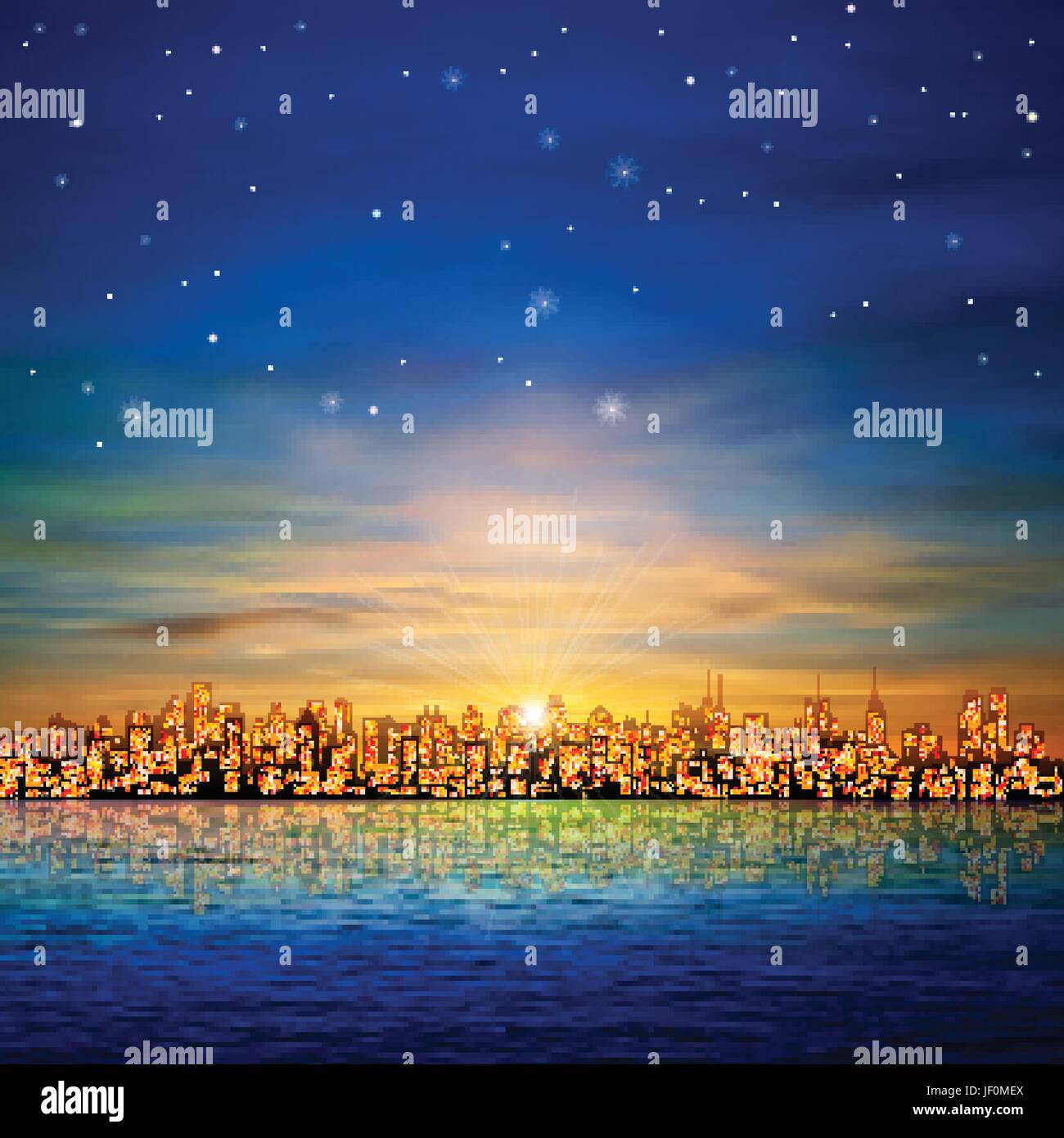 Panoramic Vista View Stock Vector Images - Alamy