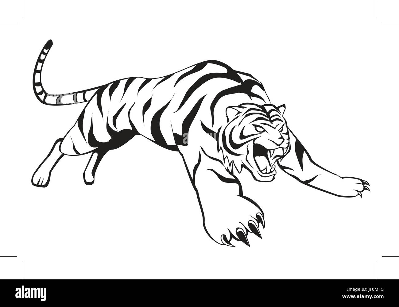 Tiger chinese zodiac emblem hi-res stock photography and images - Alamy