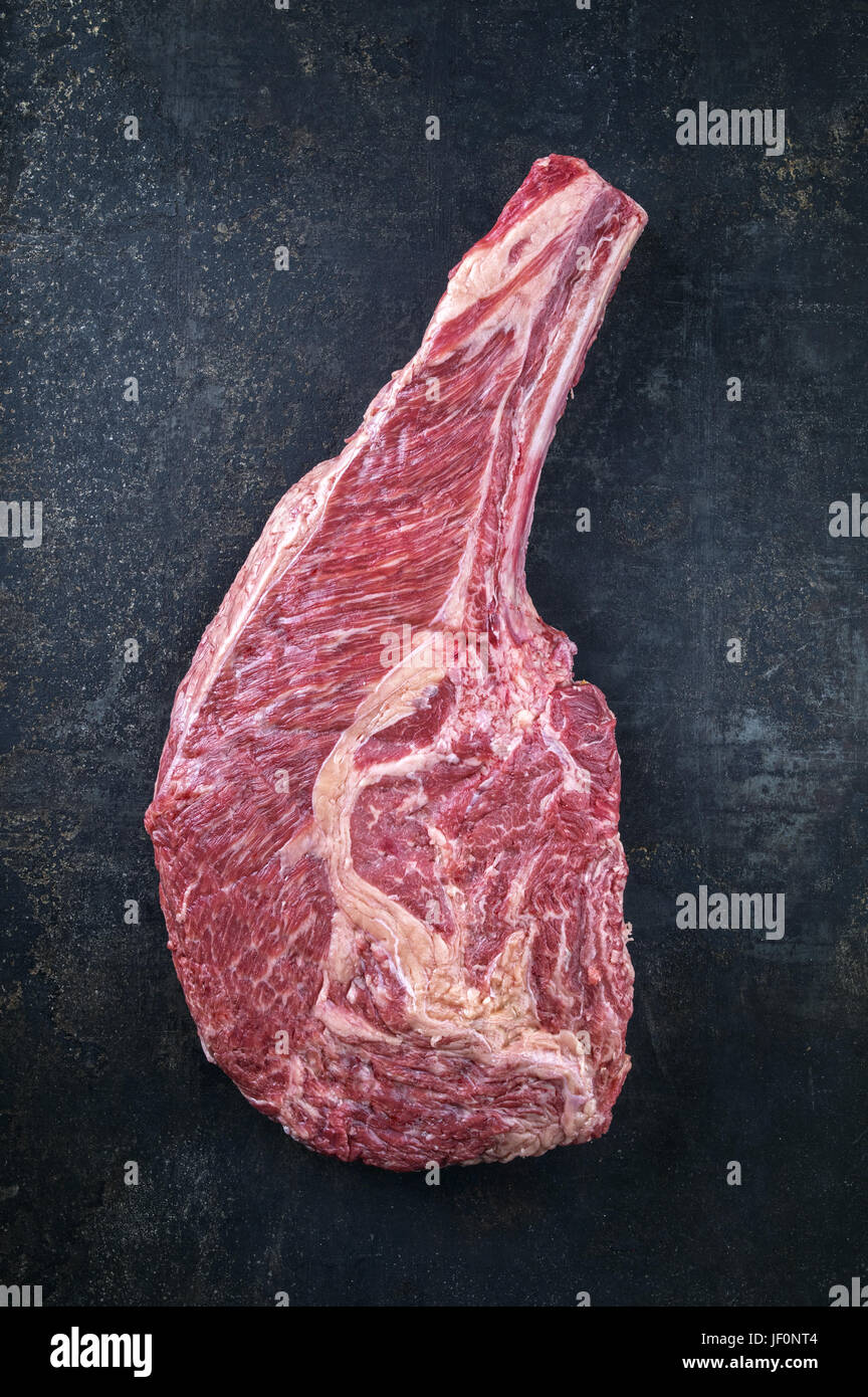Wagyu Tomahawk Steak Stock Photo - Alamy