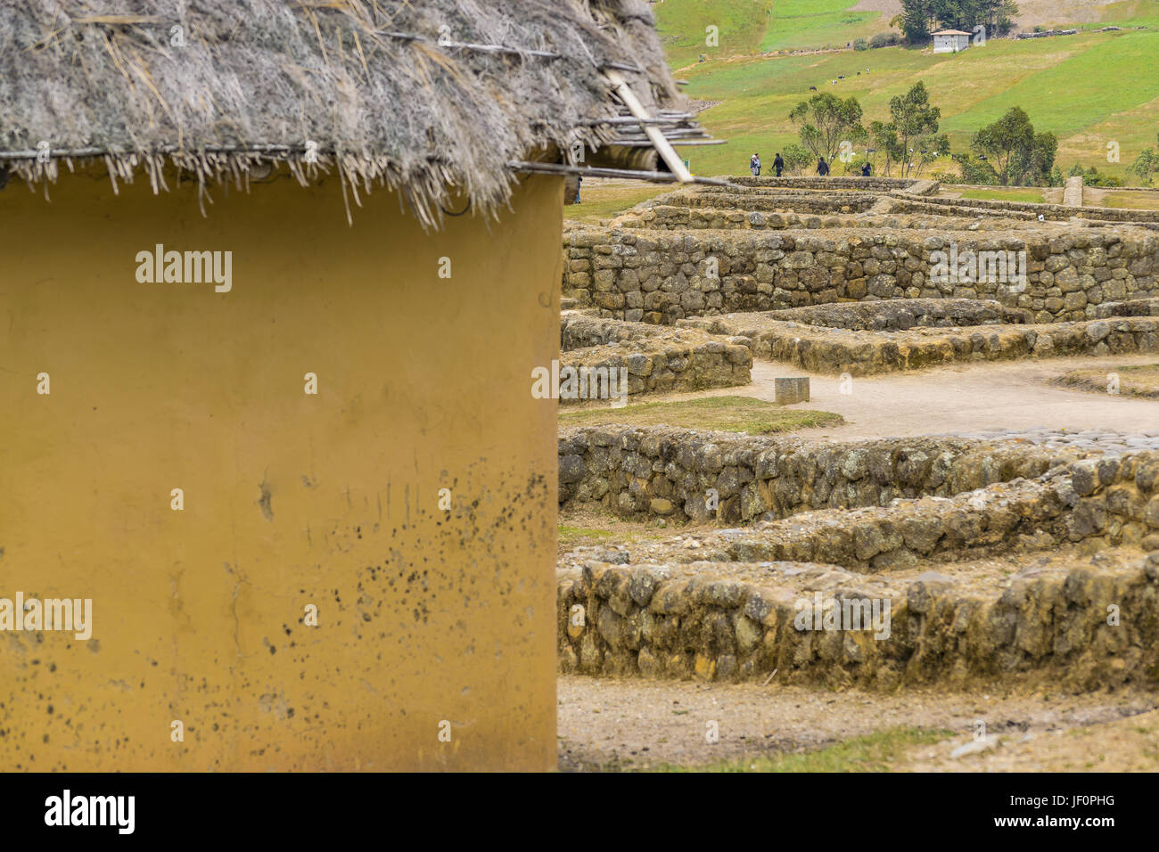 Ingapirca Inca Ruins in Azuay Ecuador Stock Photo - Alamy