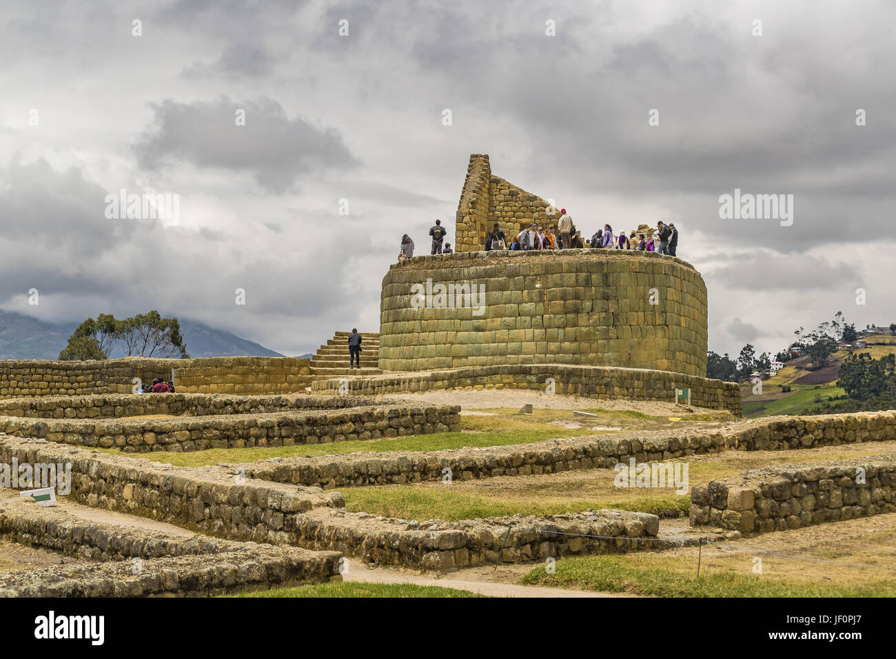 Ingapirca Inca Ruins in Azuay Ecuador Stock Photo - Alamy