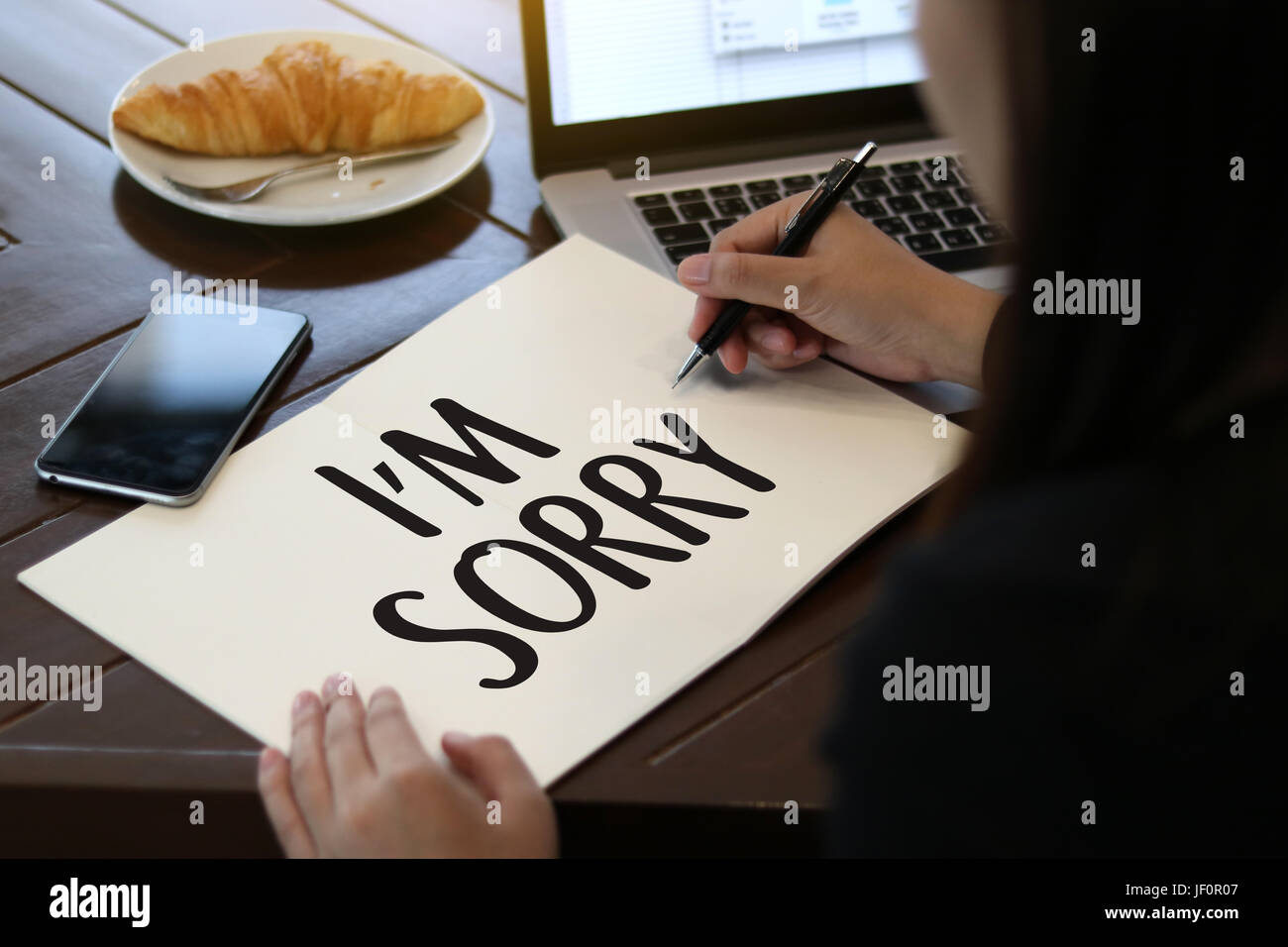 SORRY Forgive Regret Oops Fail False Fault Mistake Regret Apologize ...