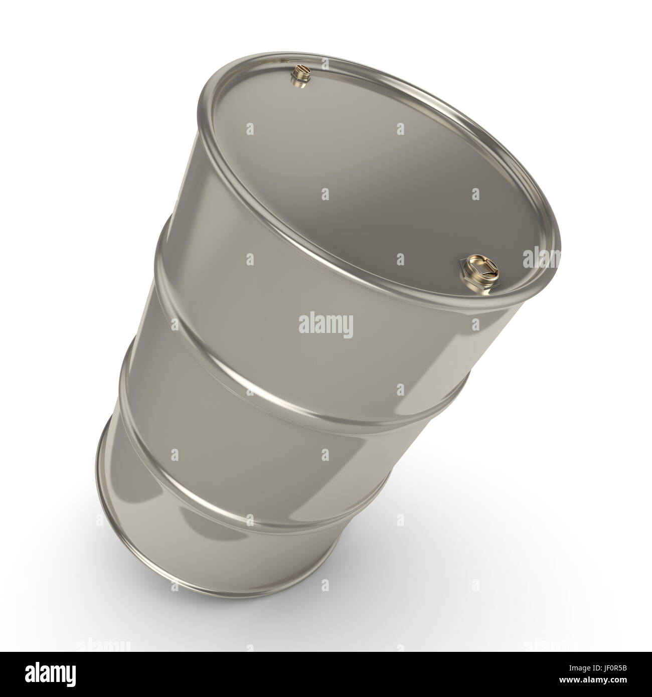 Shiny chrome barrel Stock Photo - Alamy