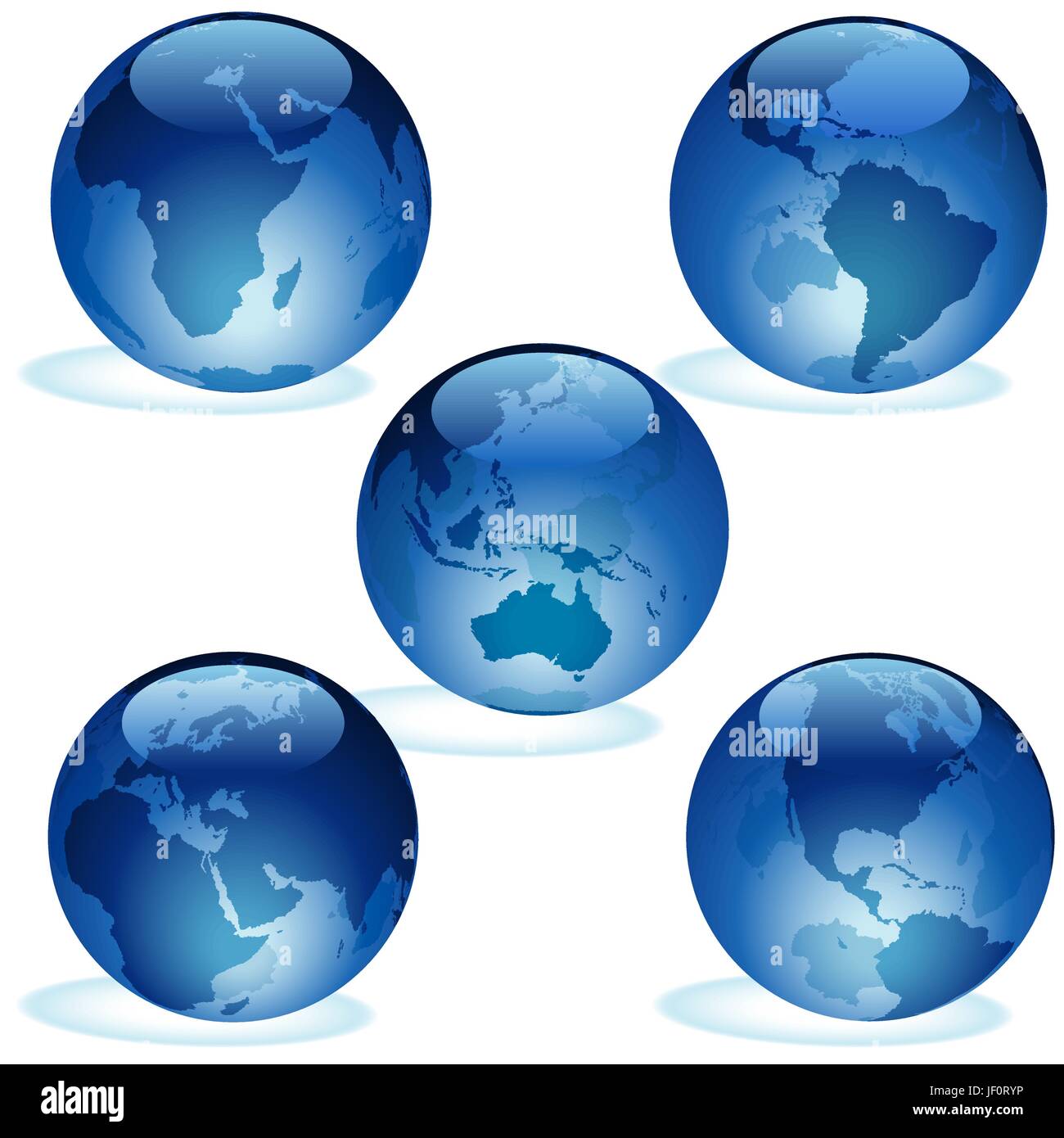 globe, planet, earth, world, map, atlas, map of the world, blue, glass ...