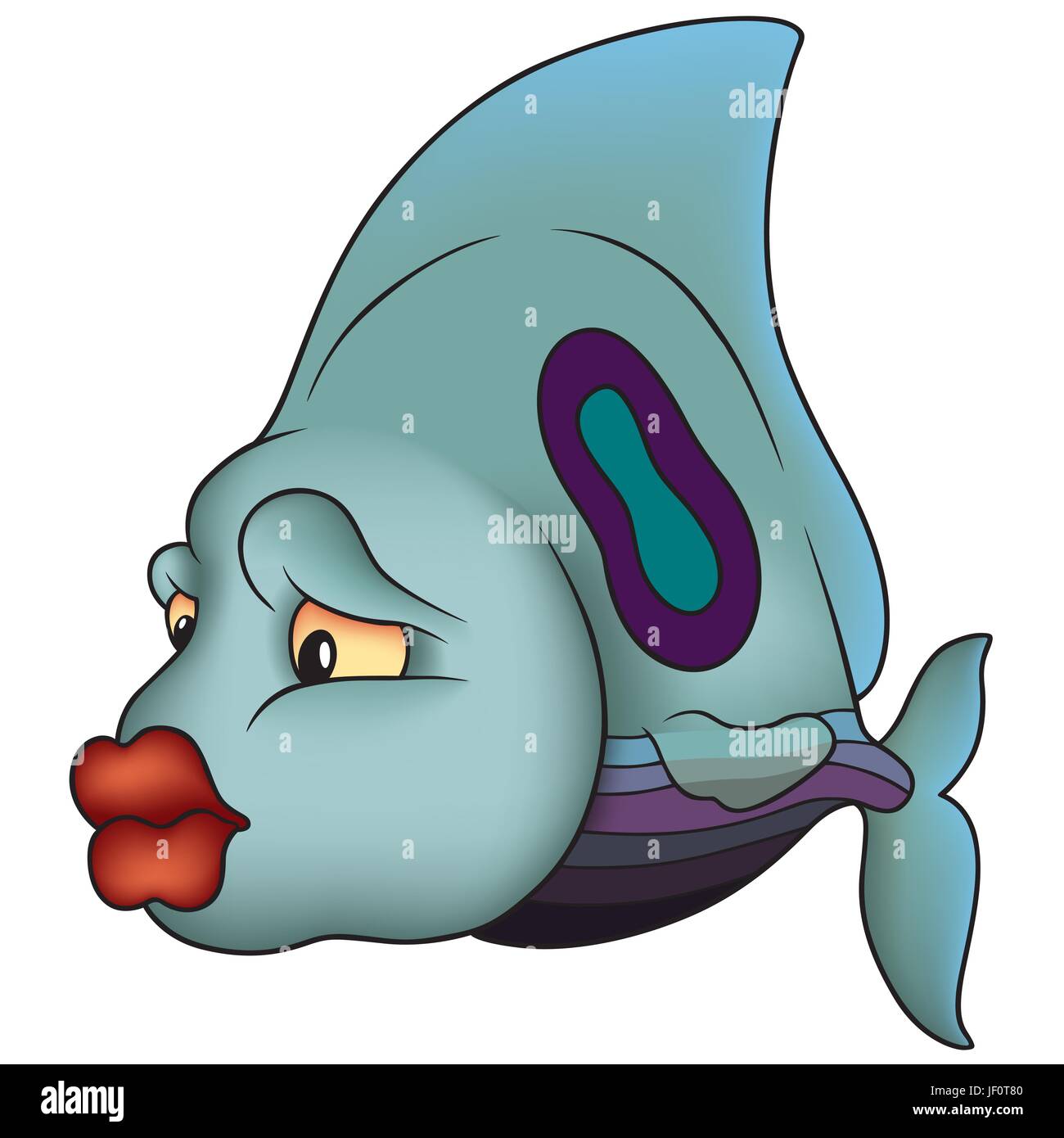 animals, fish, cartoon, blue, laugh, laughs, laughing, twit, giggle ...