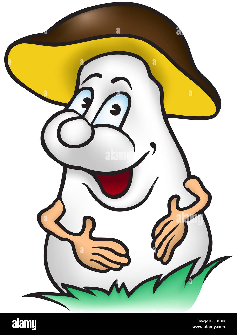 mushroom, fungus, cartoon, laugh, laughs, laughing, twit, giggle, smile ...