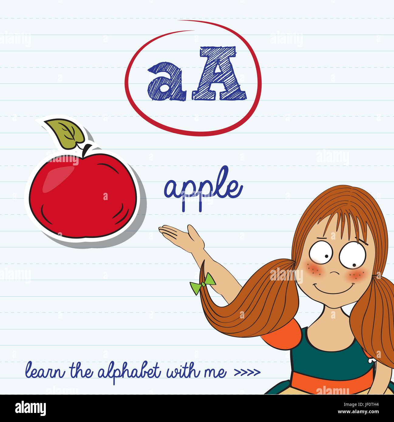 Girls sign language Stock Vector Images - Alamy