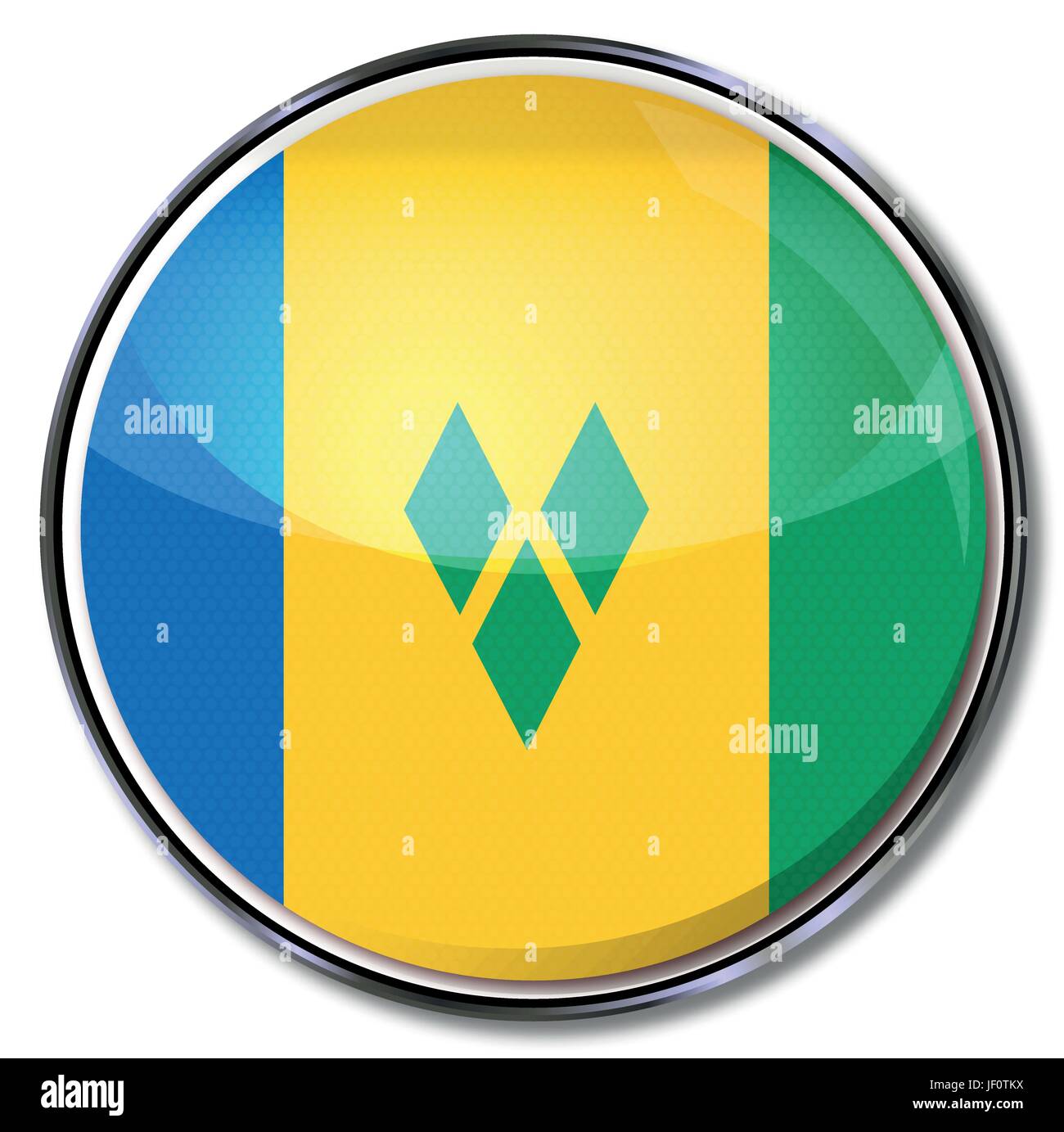 Flag of st vincent and the grenadines Stock Vector Images - Alamy