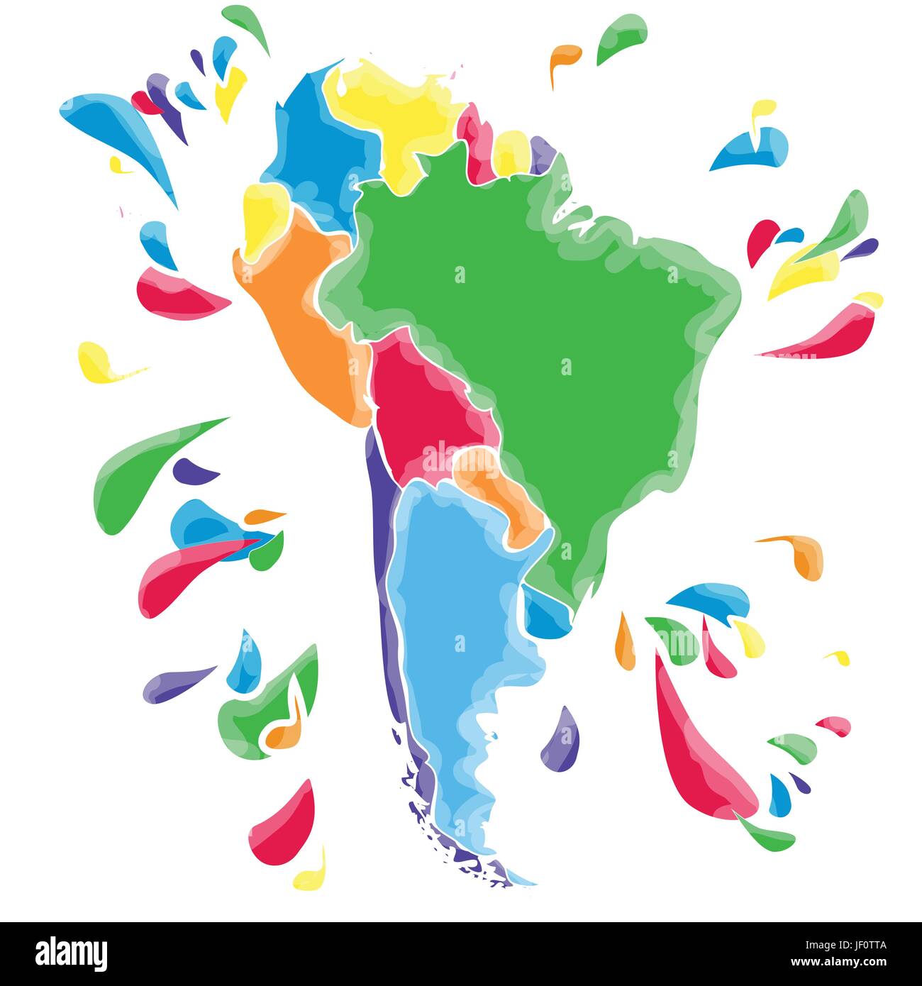 Drop with smudges Stock Vector Images - Alamy