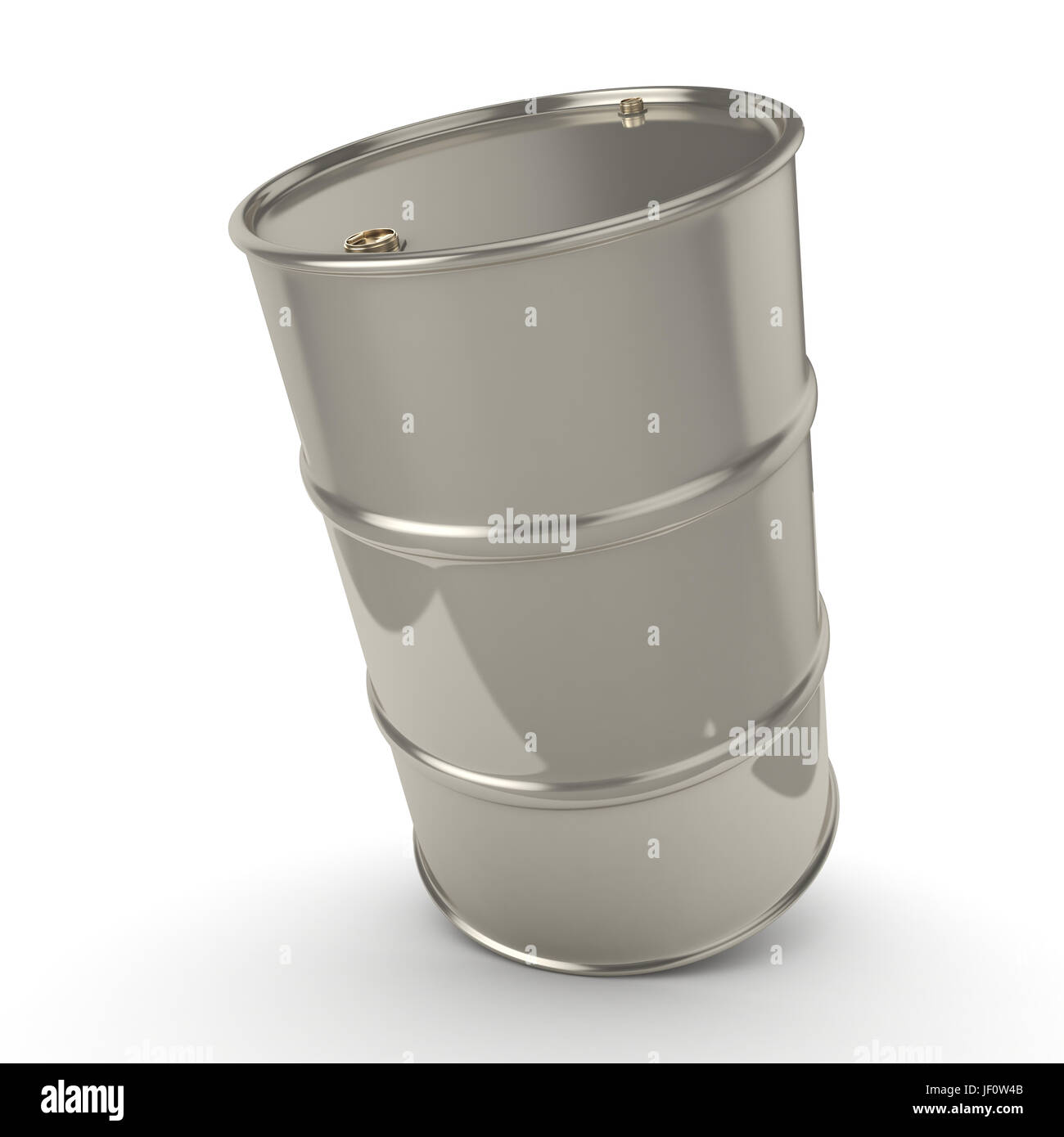 Shiny chrome barrel Stock Photo - Alamy