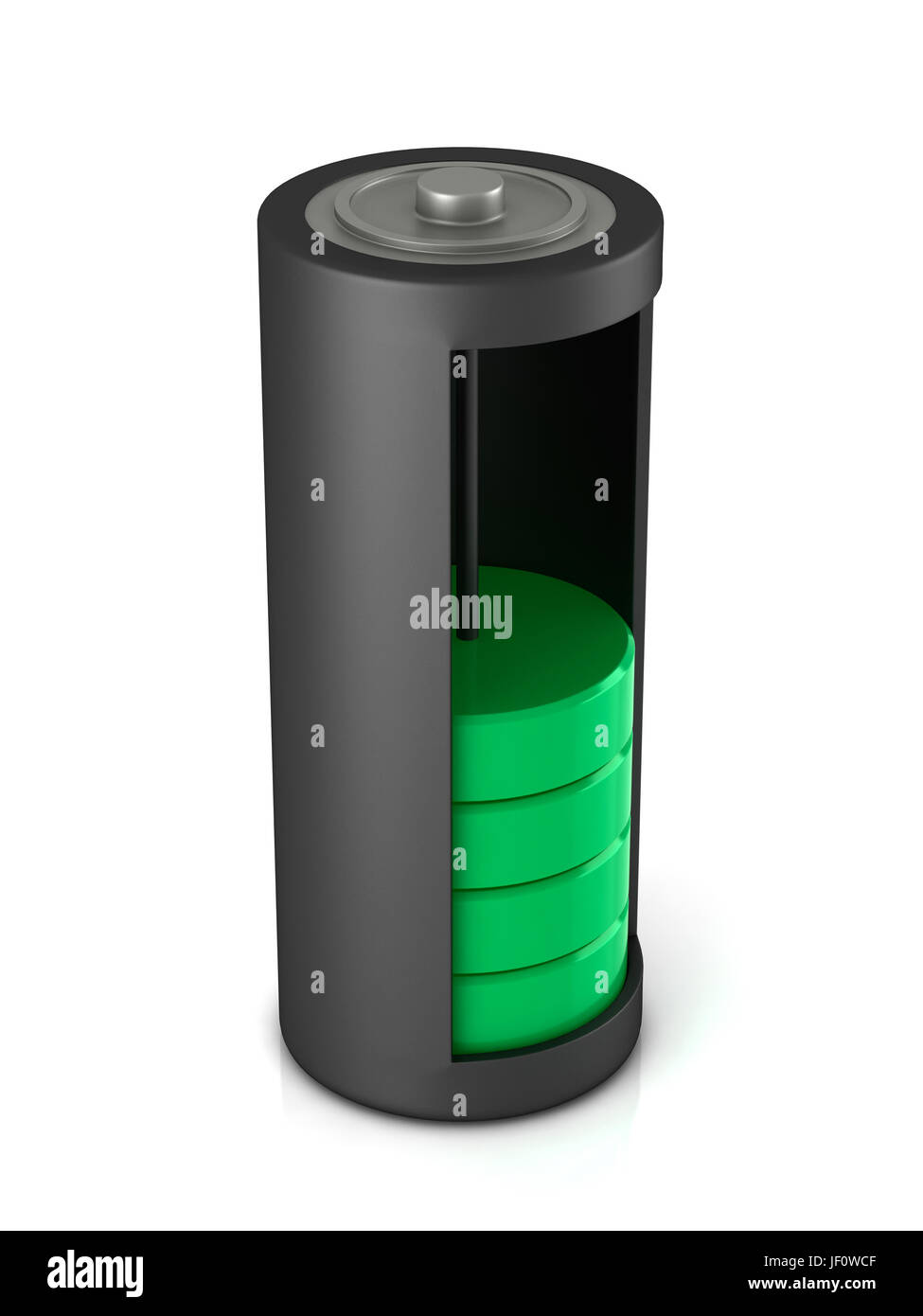 Battery load icon Stock Photo - Alamy