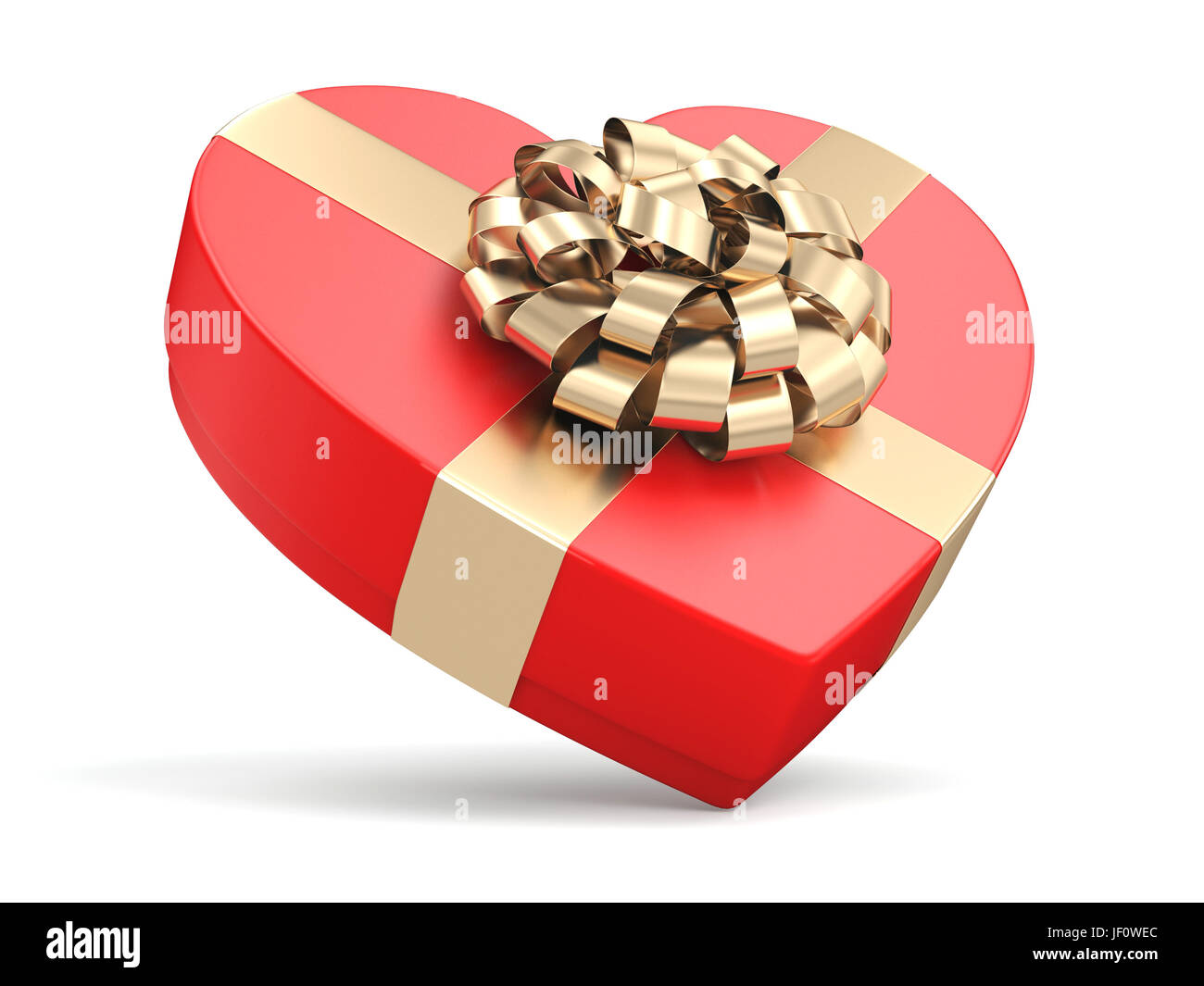 Red heart box Stock Photo - Alamy