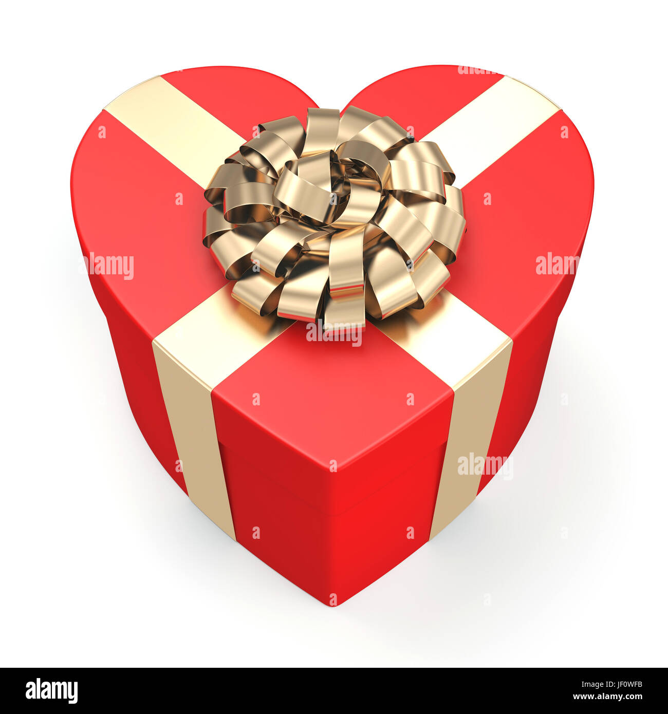 Red heart box Stock Photo - Alamy