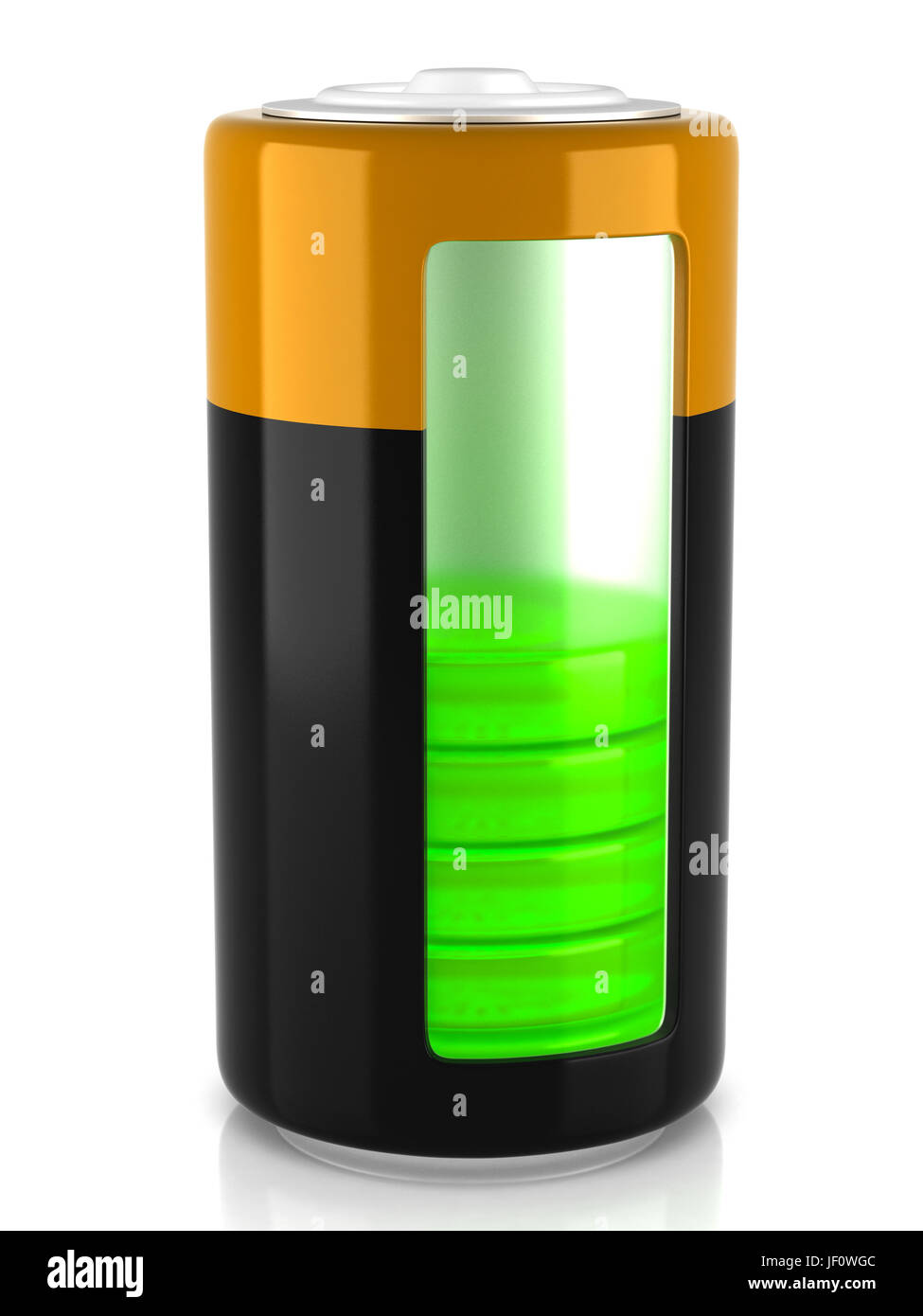 A battery model Stock Photo - Alamy