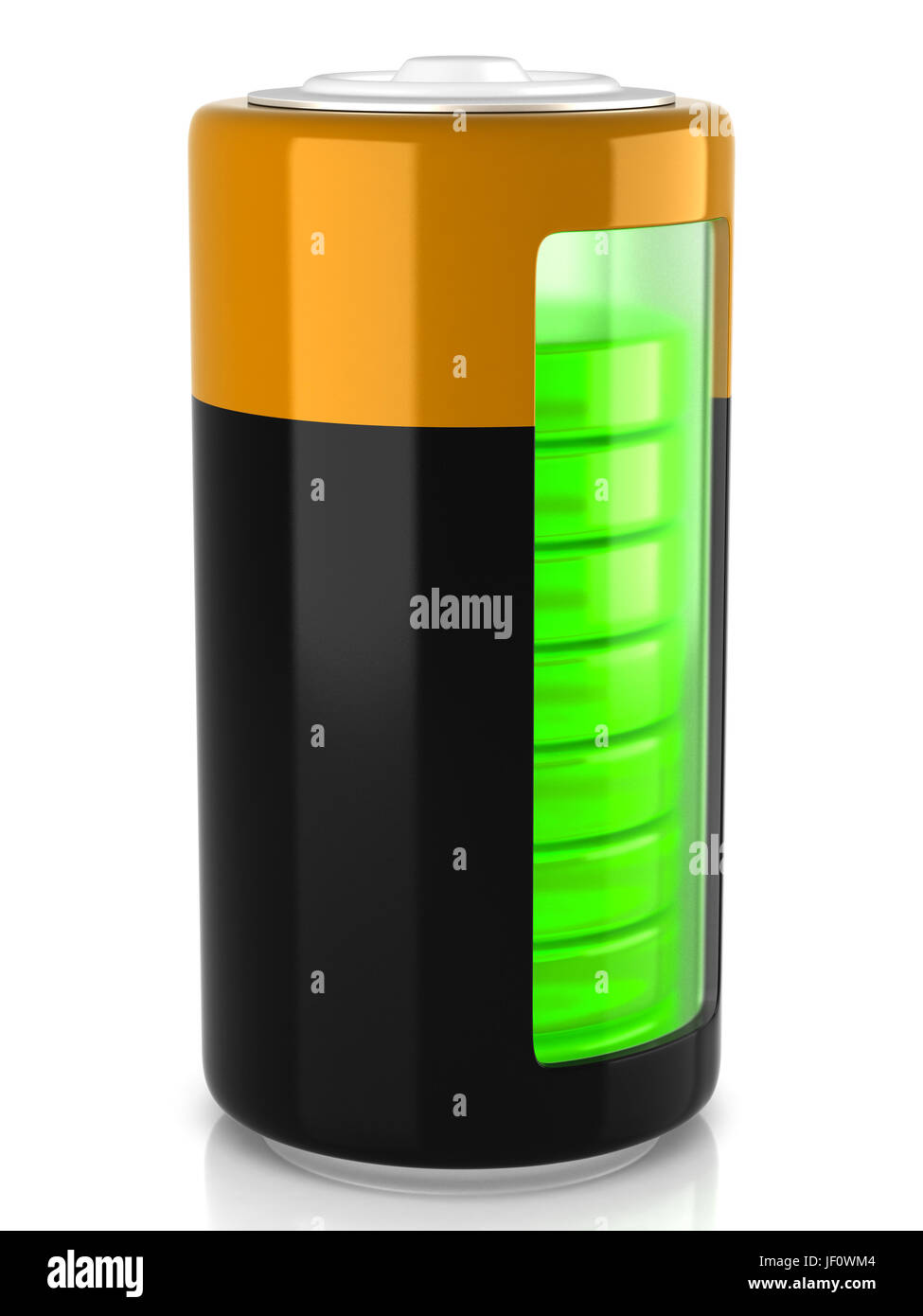 A battery model Stock Photo - Alamy