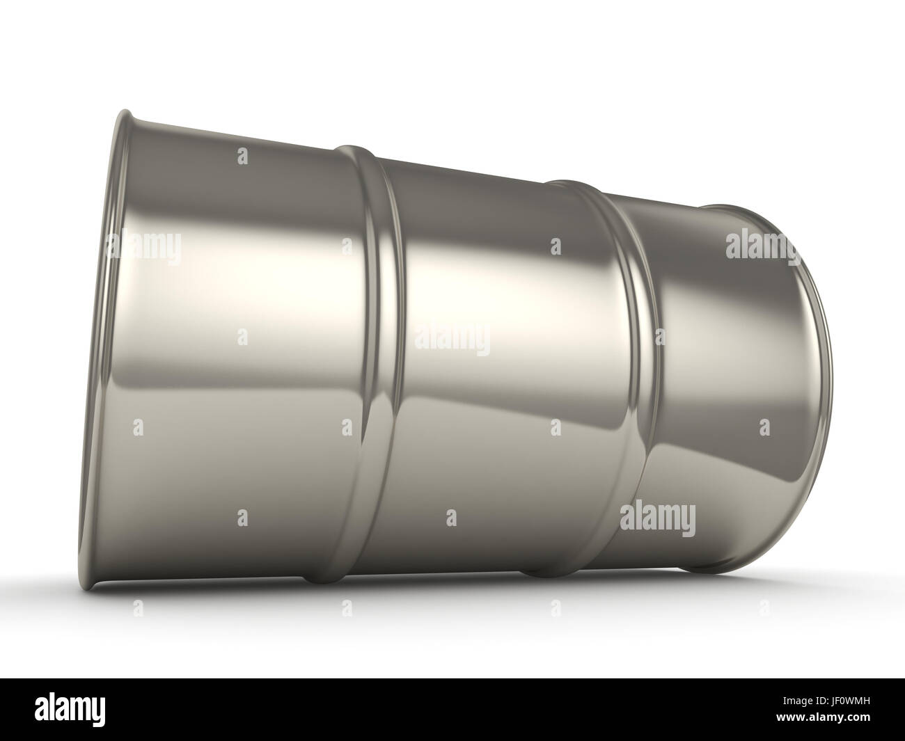 Shiny chrome barrel Stock Photo - Alamy