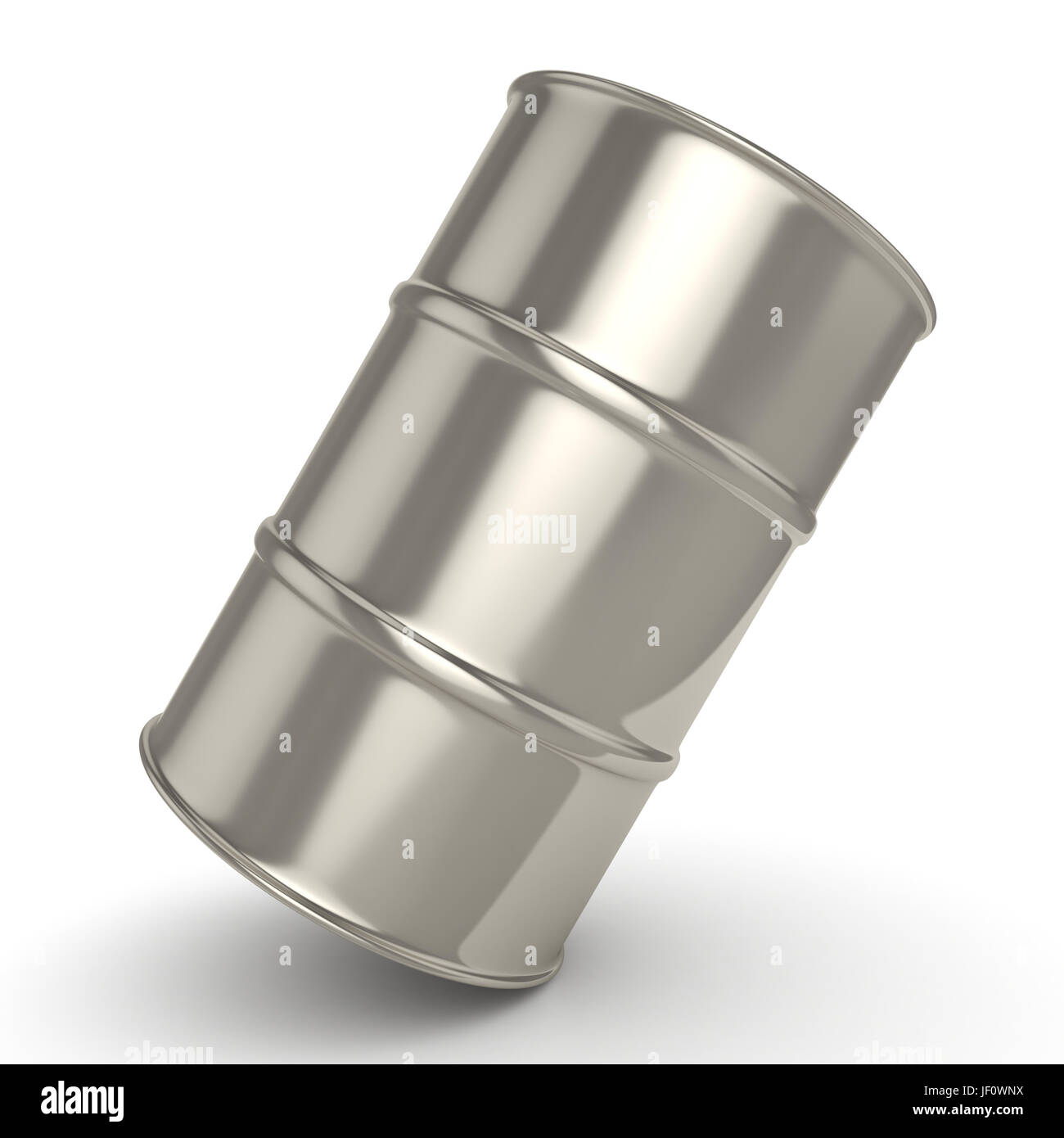 Shiny chrome barrel Stock Photo - Alamy